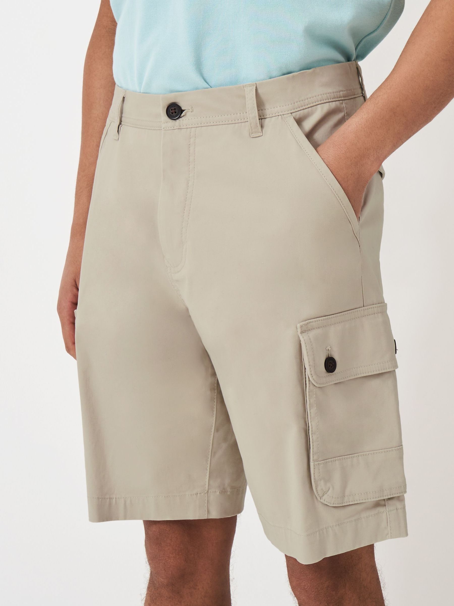 Buy Crew Clothing Natural Cargo Shorts from the Next UK online shop