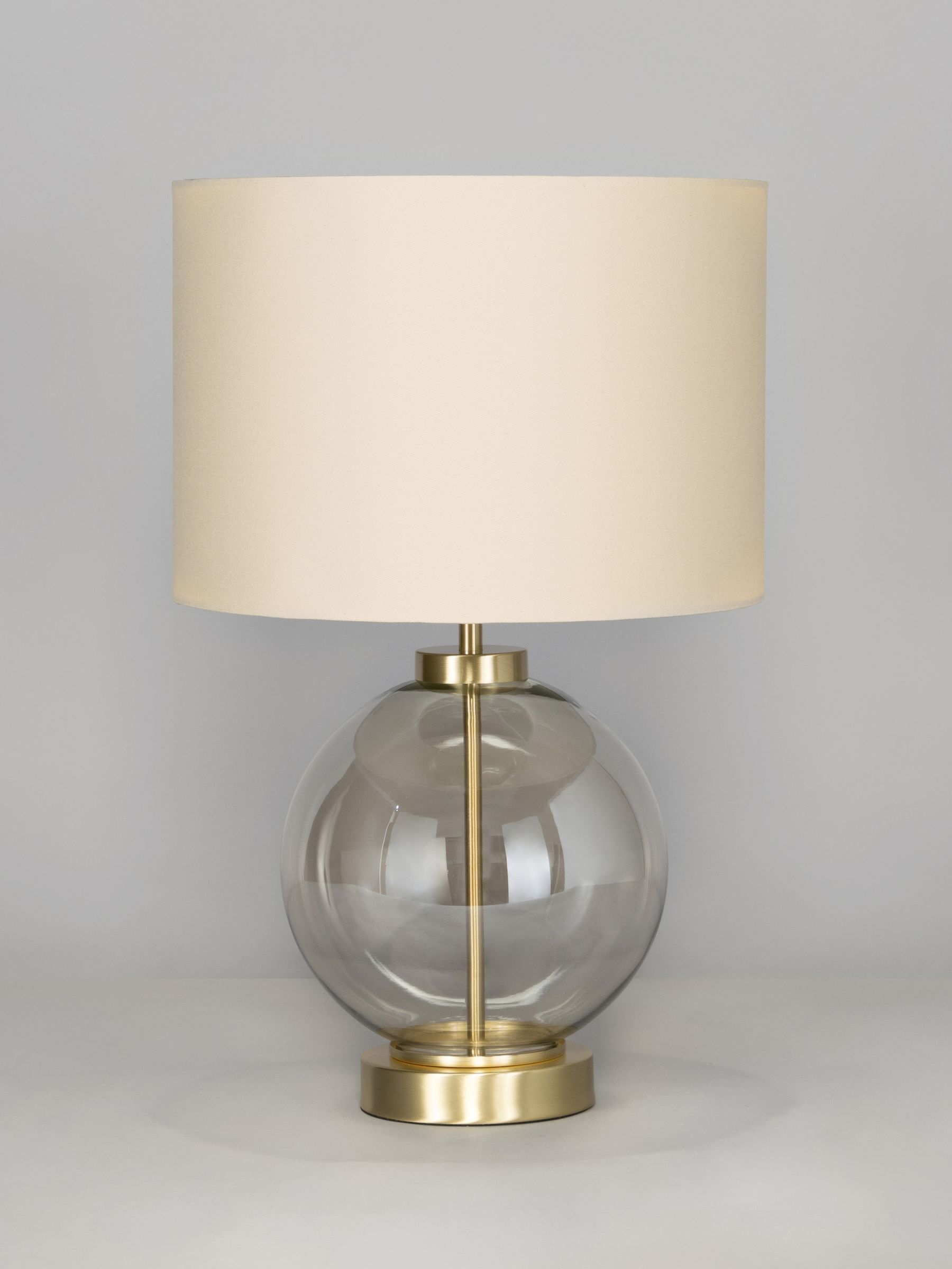 Buy BHS Satin Brass Metro Mini Glass Sphere Table Small Lamp from the ...