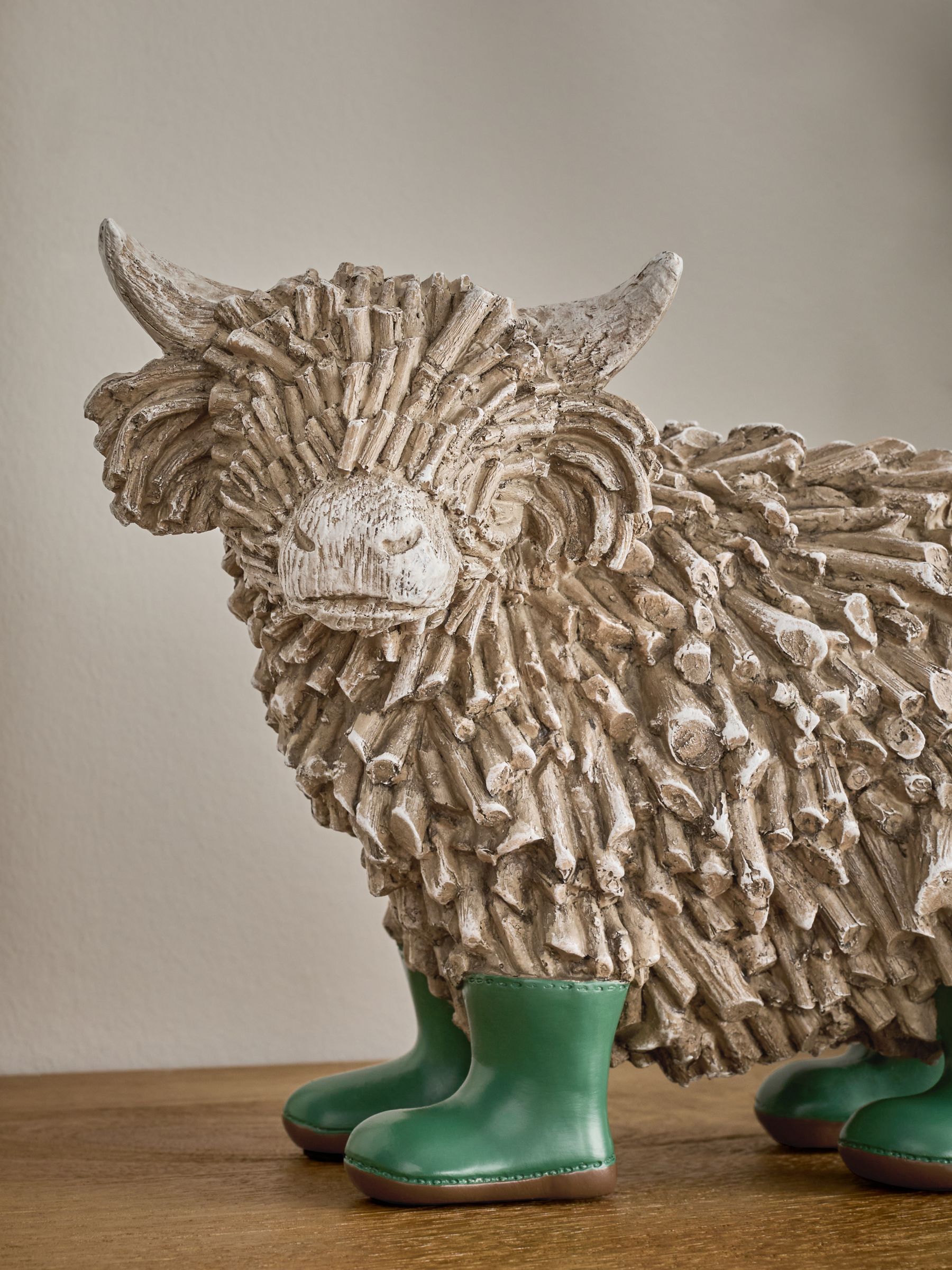 Buy Natural Hamish in Boots Ornament from the Next UK online shop