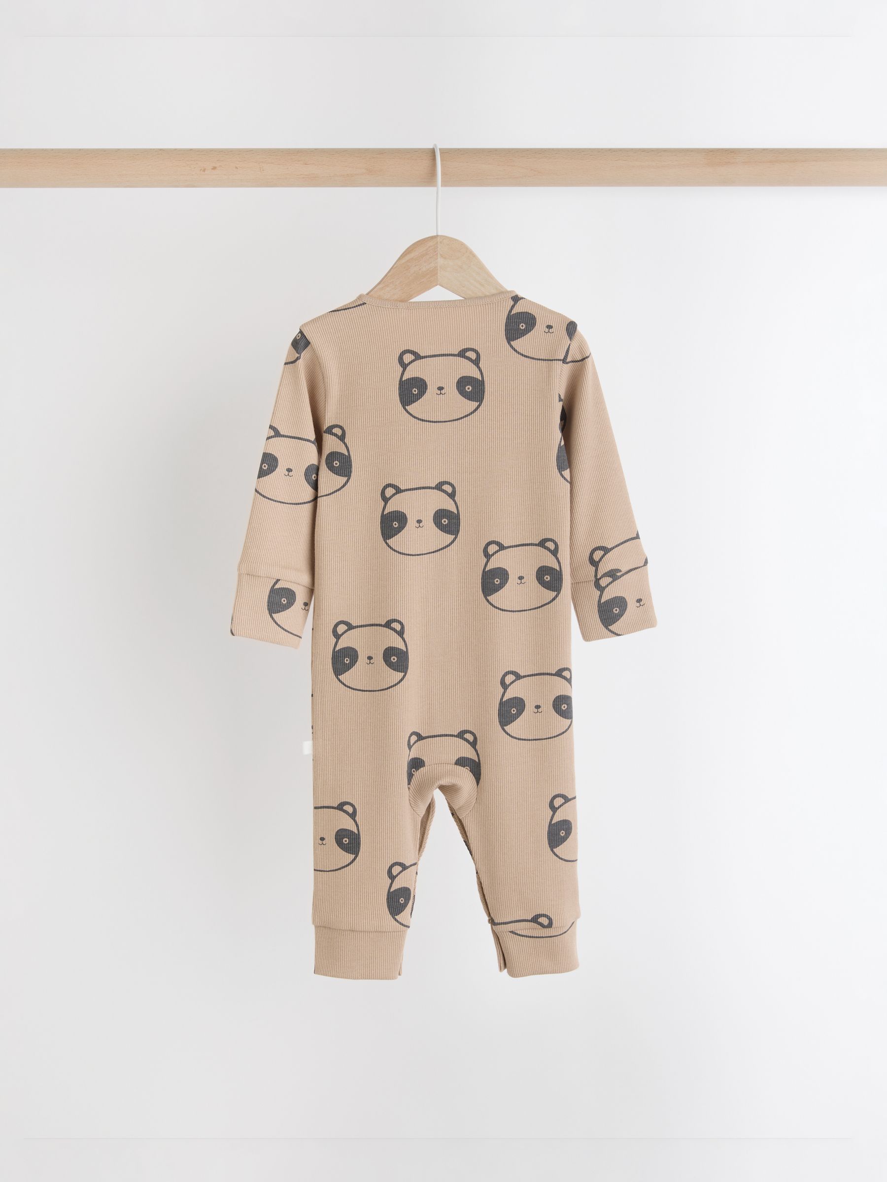 Buy Neutral Rainbow Baby Footless Sleepsuits 3 Pack (0mths-3yrs) from ...