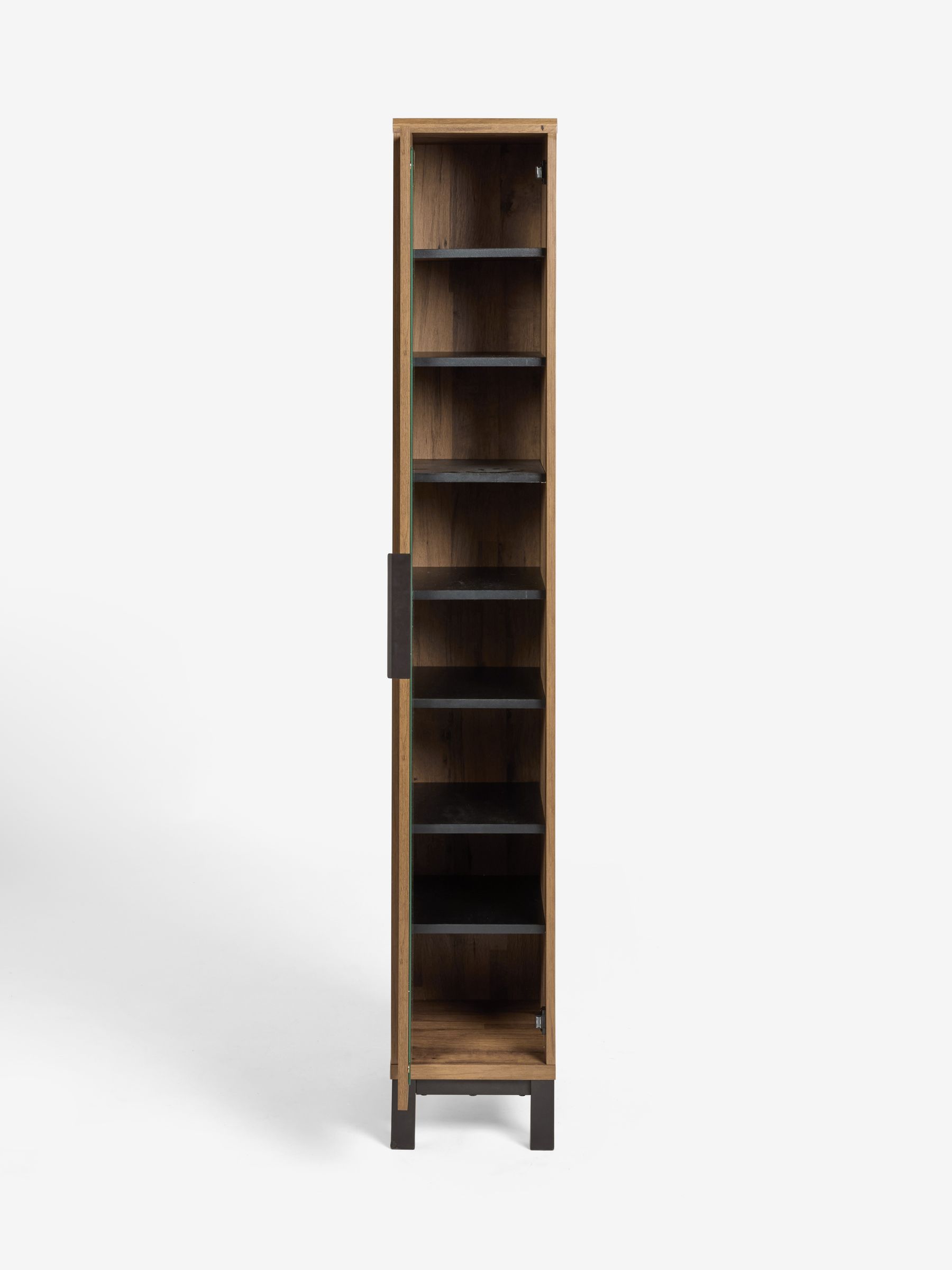 Buy Dark Natural Bronx Tall Hallway Storage Cabinet from the Next UK ...