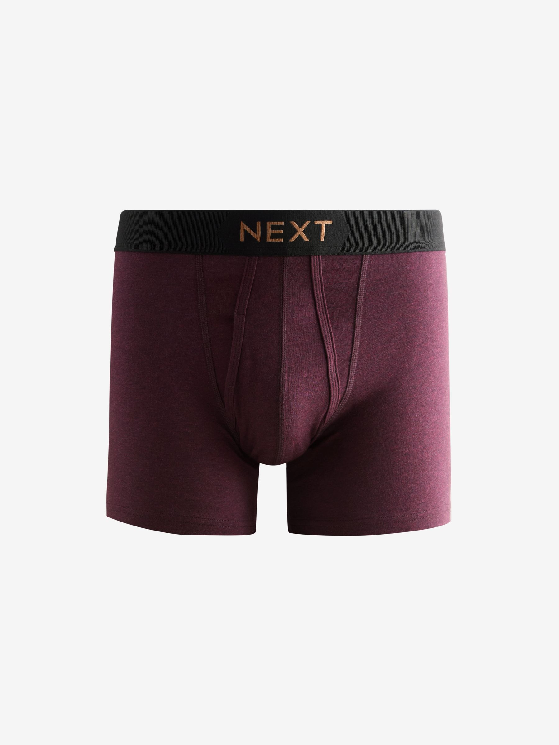 Buy Dark Rich Green/Blue Marl 8 pack A-Front Boxers from Next Australia