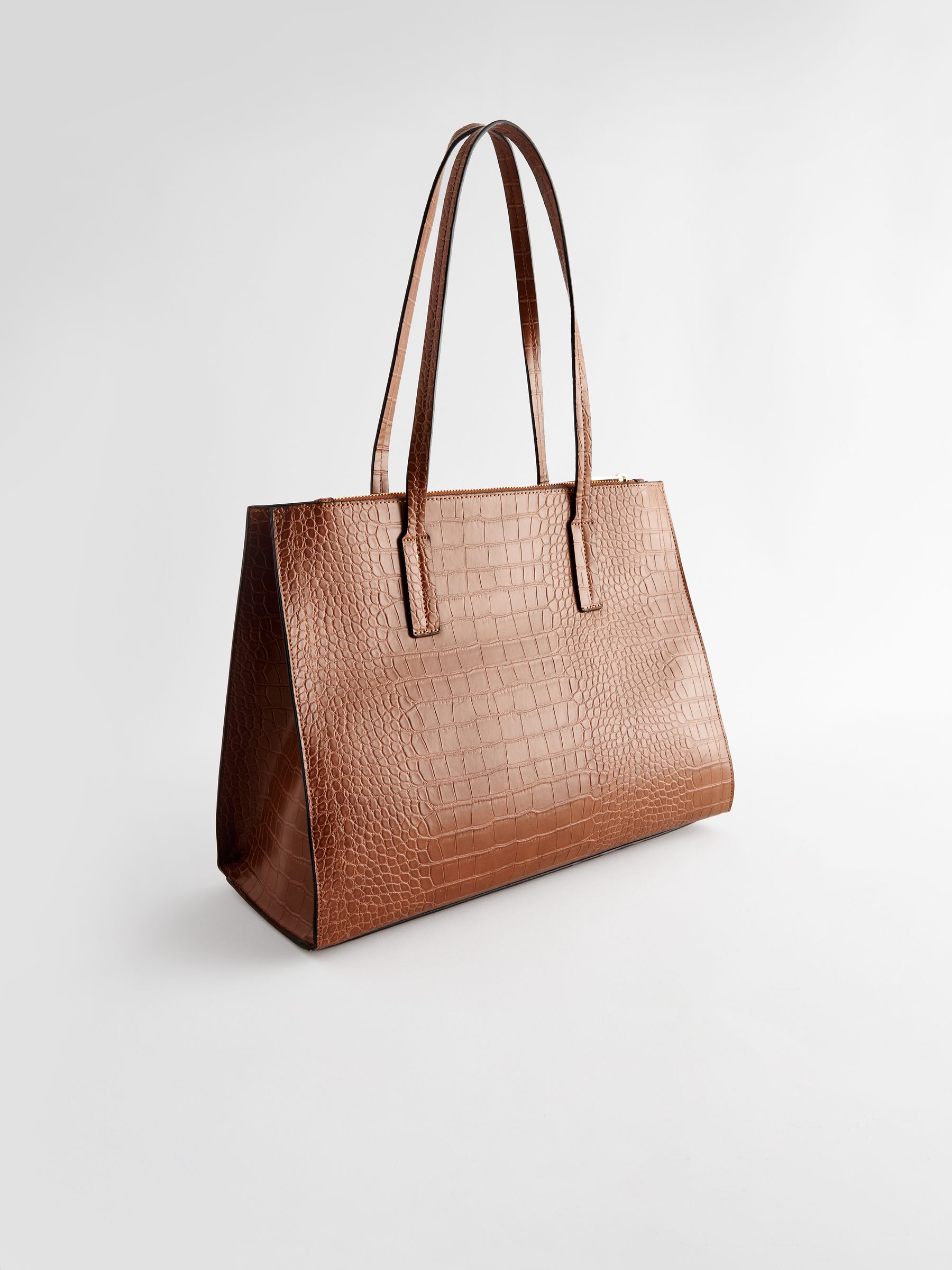 Buy Tan Brown Formal Open Tote Bag from the Next UK online shop