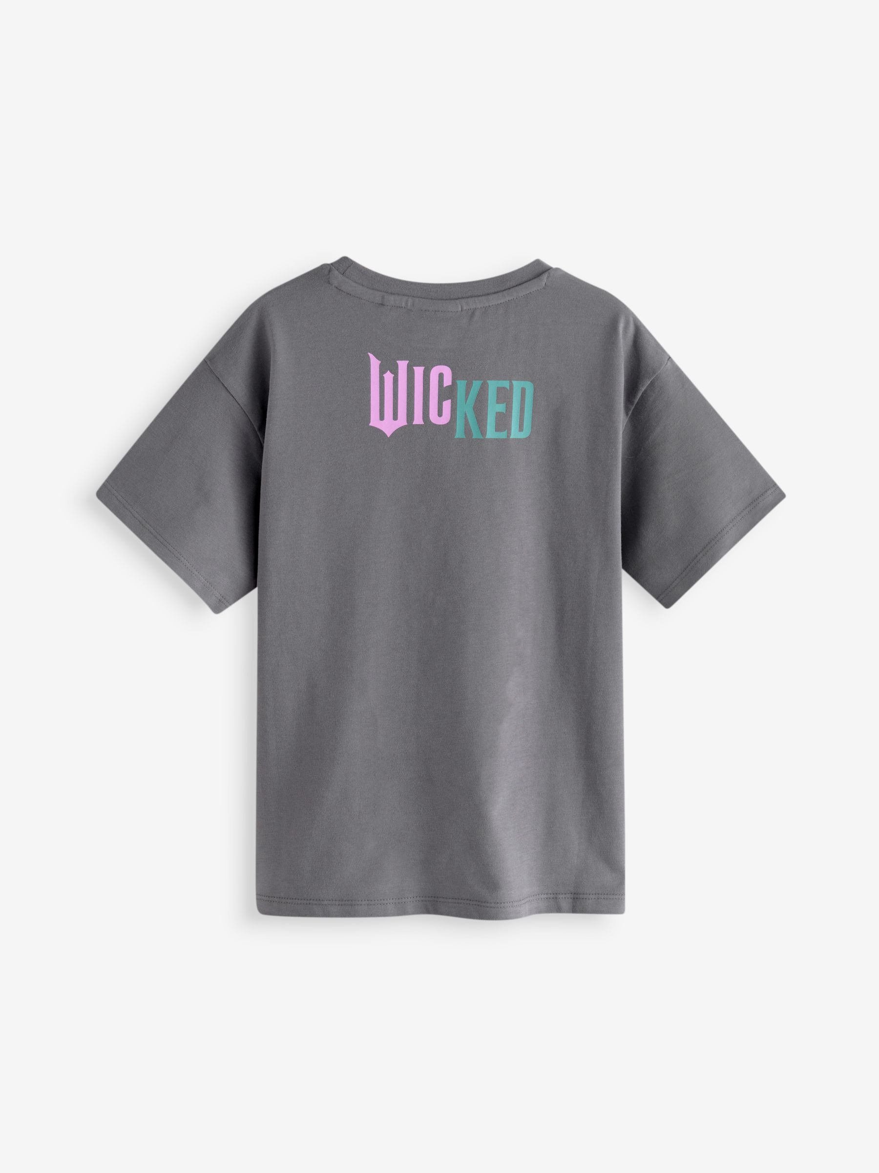 Buy Charcoal Grey Wicked Oversized T-Shirt (6-16yrs) from the Next UK ...
