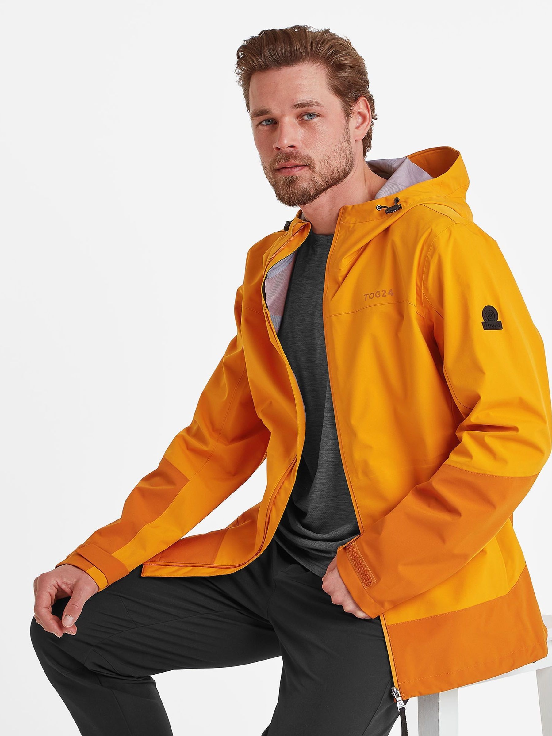 Buy Tog 24 Orange Bowston Waterproof Jacket from the Next UK online shop