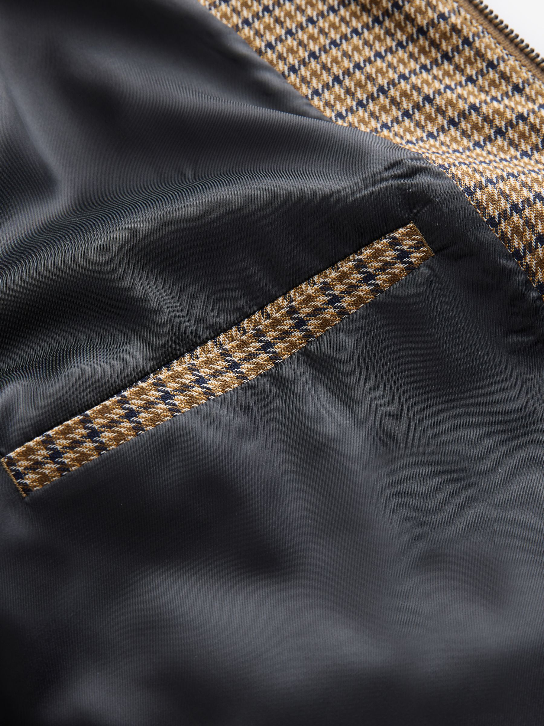 Buy Neutral Dogtooth Check Shacket from the Next UK online shop