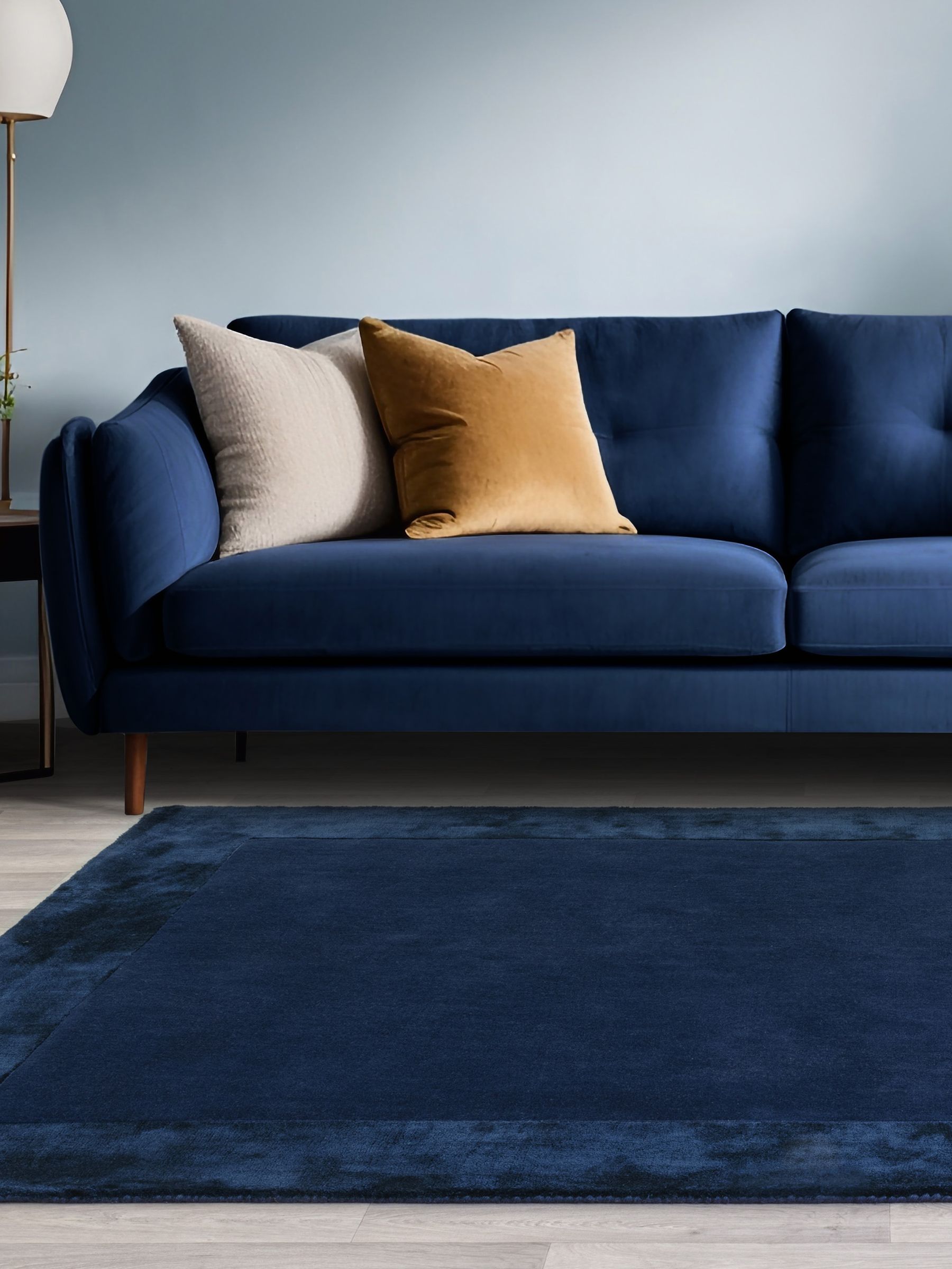 Buy Asiatic Rugs Navy Ascot Rug from the Next UK online shop