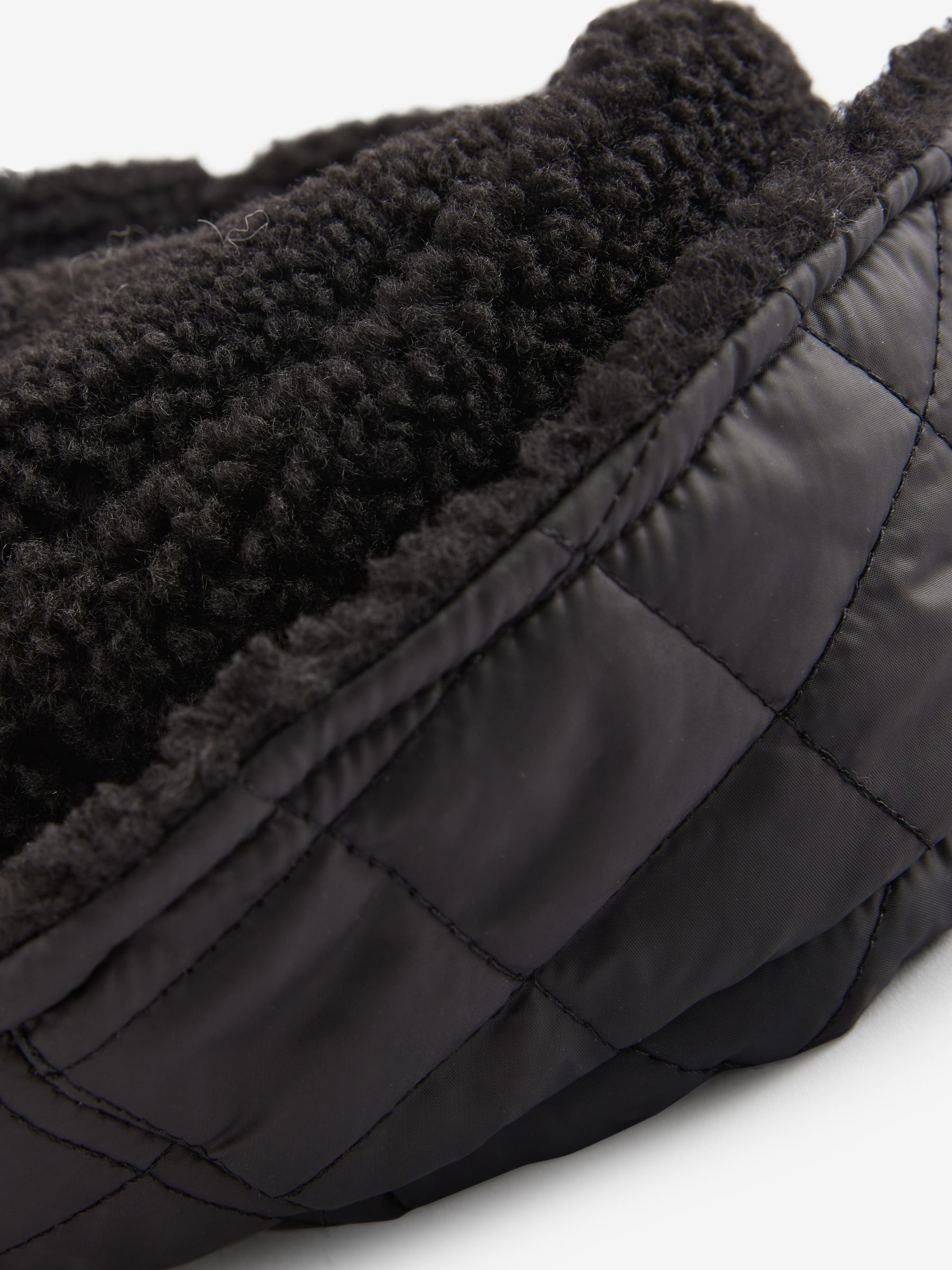 Buy Black Reversible Borg Bucket Hat from the Next UK online shop