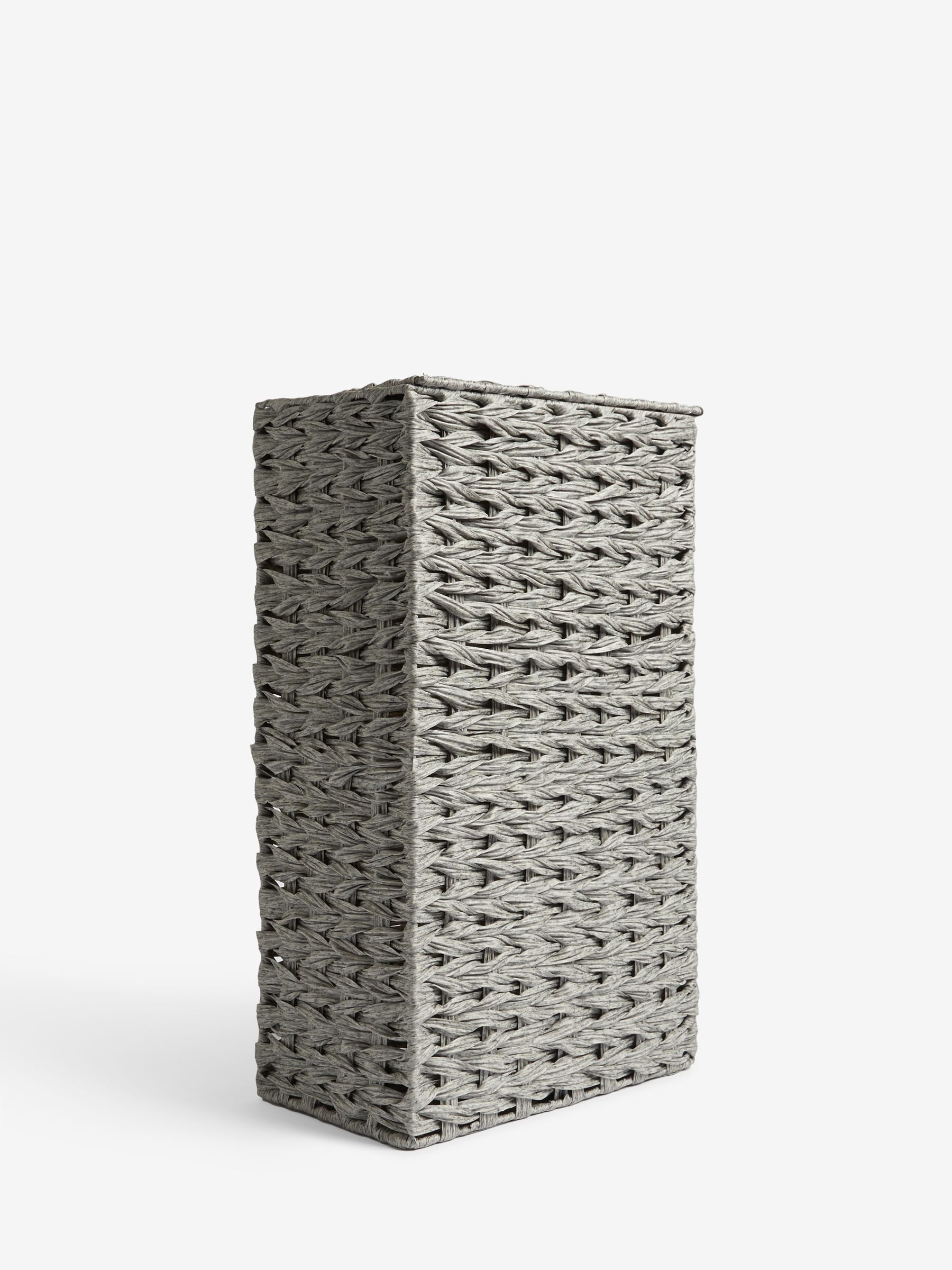 Buy Grey Hepworth Wicker Effect Slimline Laundry from the Next UK ...