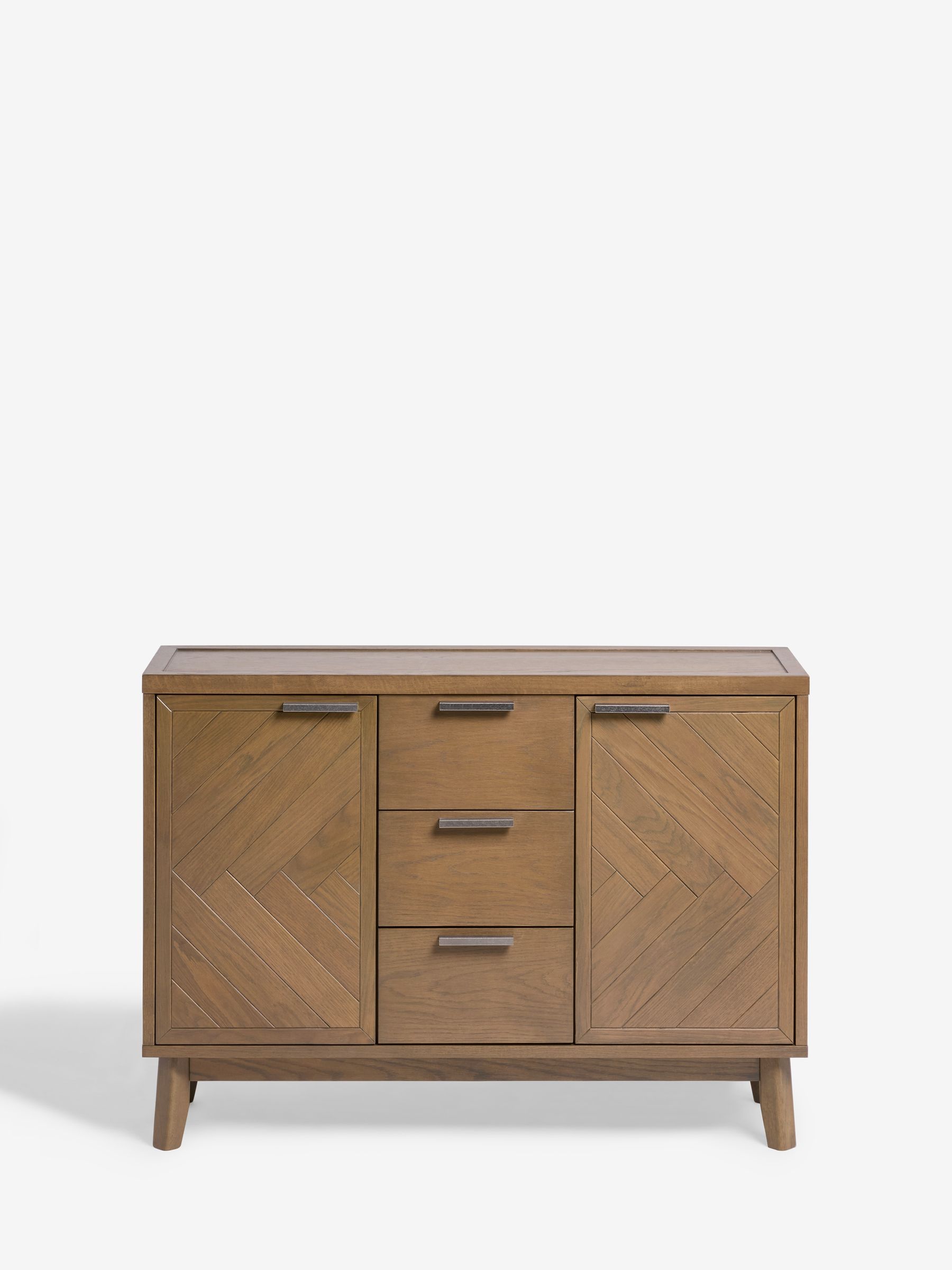 Buy Natural Tetbury Solid Oak and Veneer Space Saving Large Slim ...