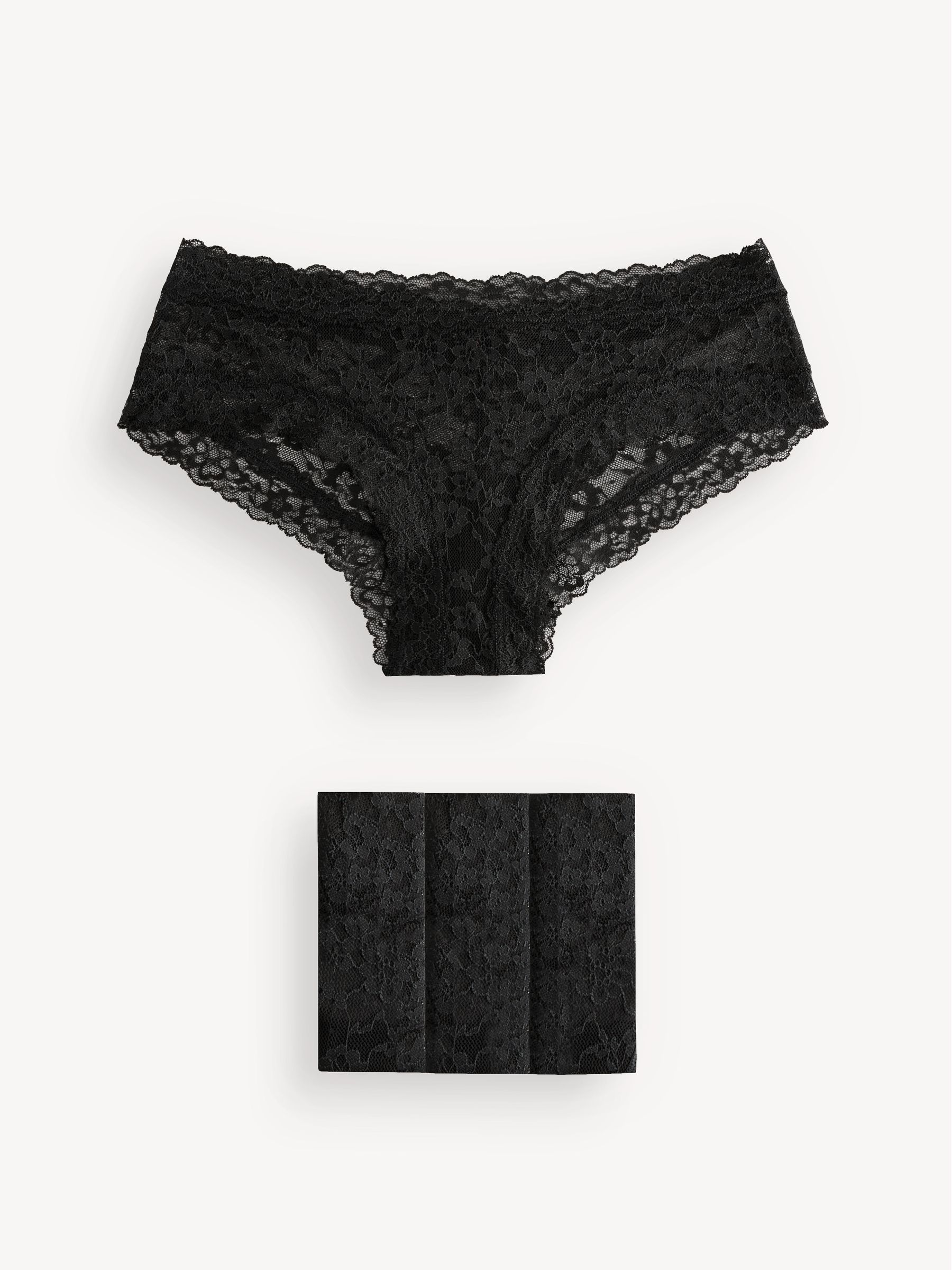 Buy Victoria s Secret Black Cheeky 4 Pack Knickers from the Next UK online shop