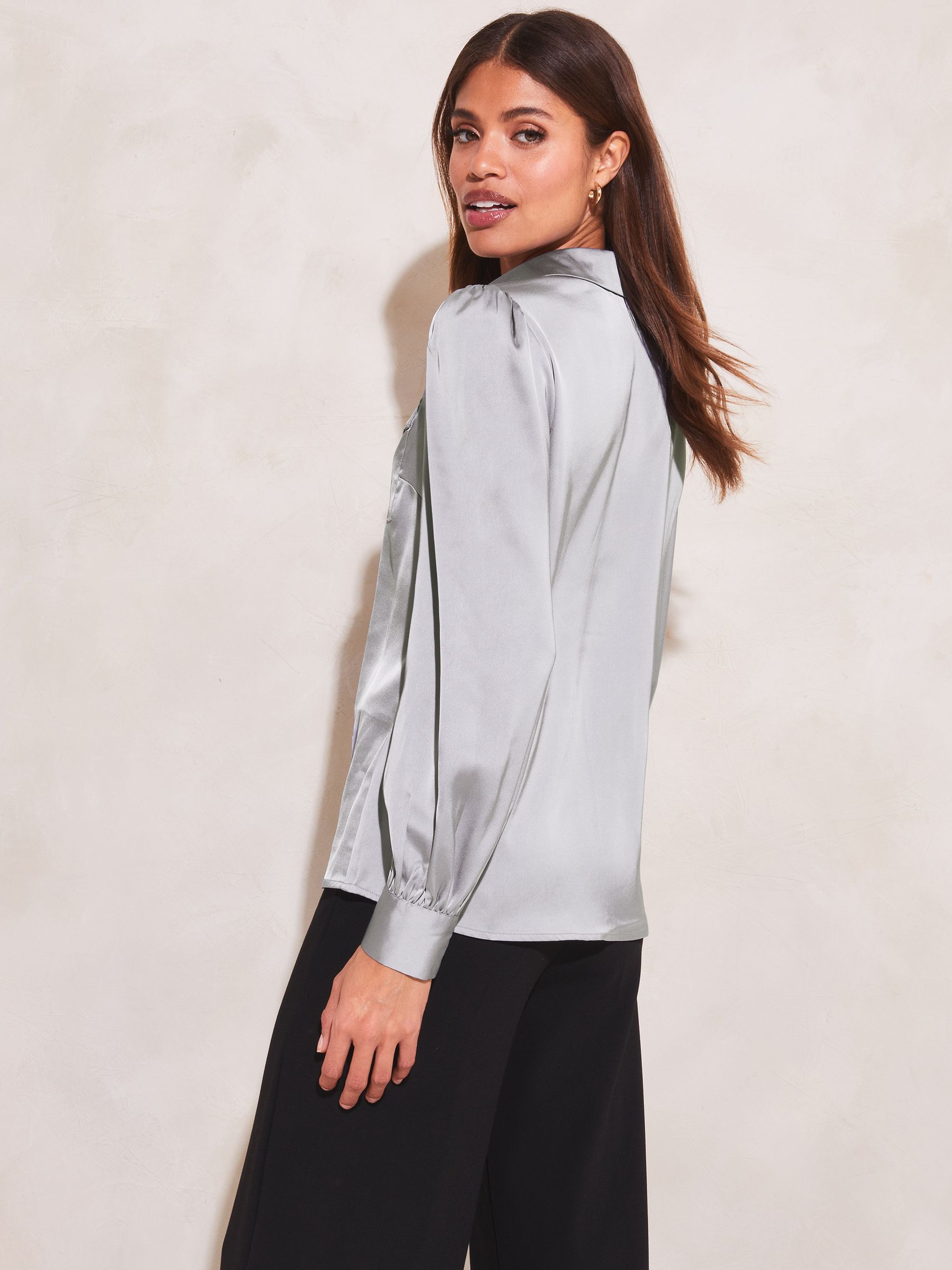 Buy Lipsy Blue Front Pocket Button Through Shirt from Next Ireland