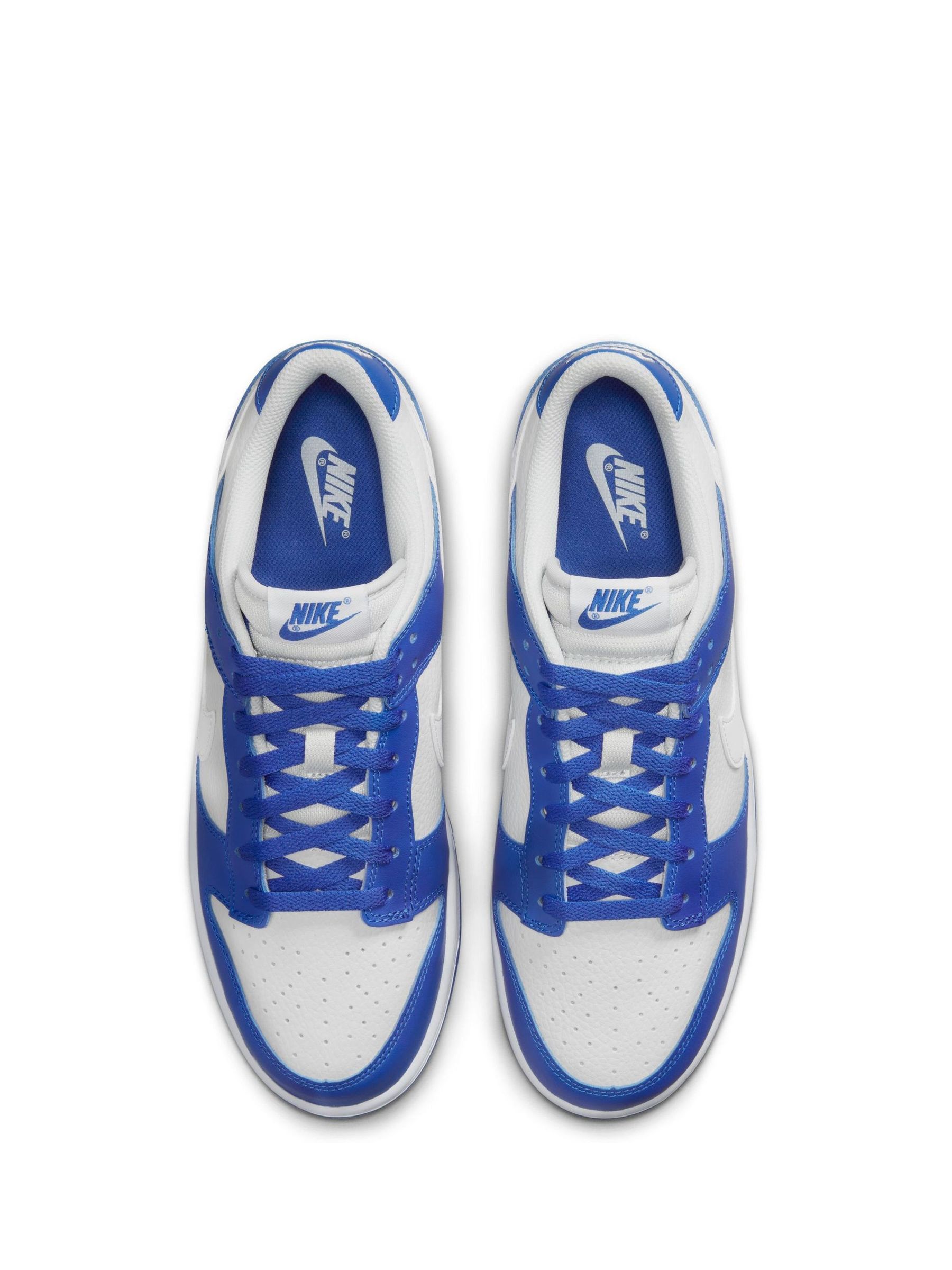 Buy Nike Blue/White Dunk Low Trainers from the Next UK online shop