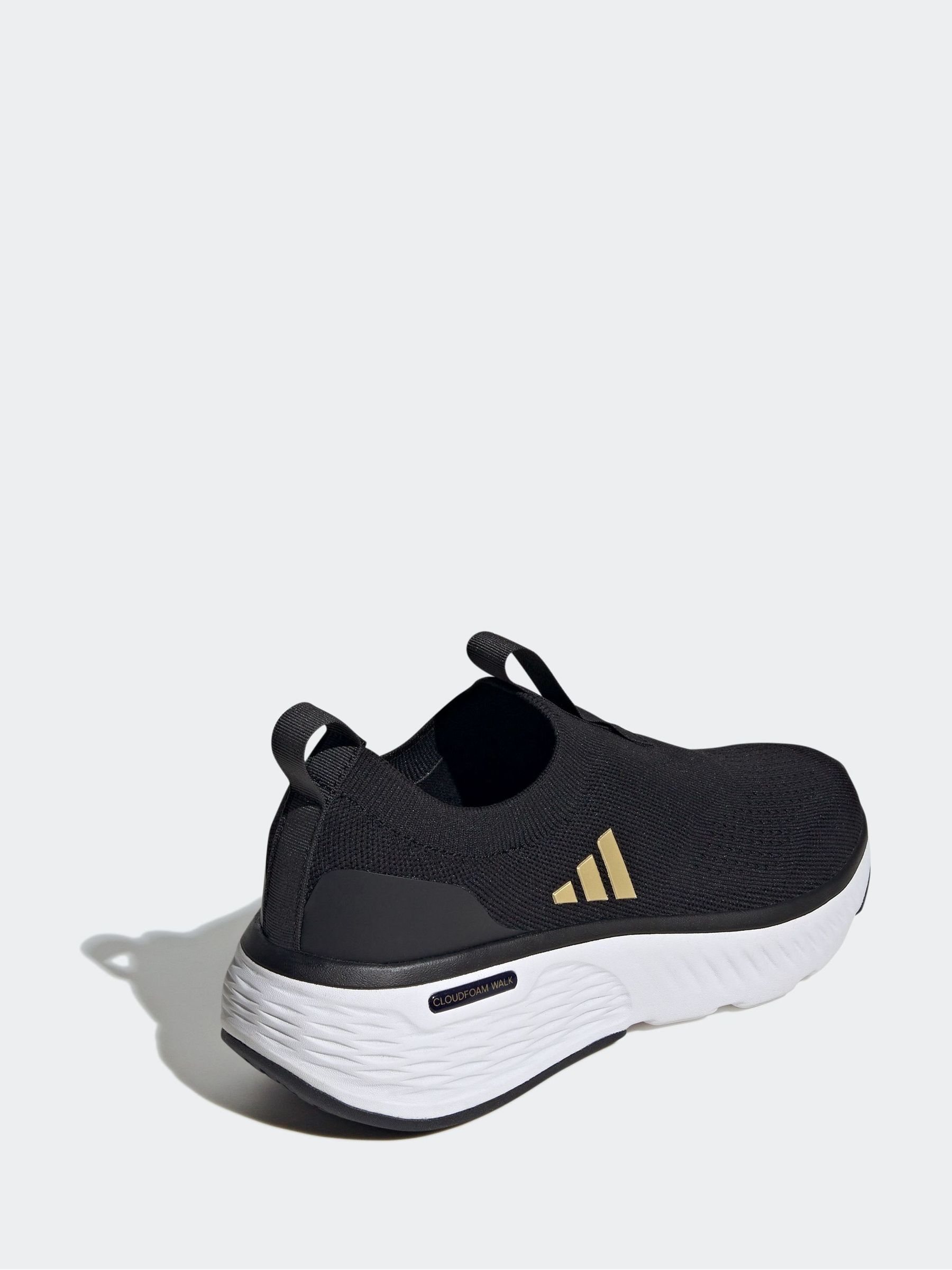 Buy adidas Black/Gold Cloudfoam Go Sock Shoes from the Next UK online shop