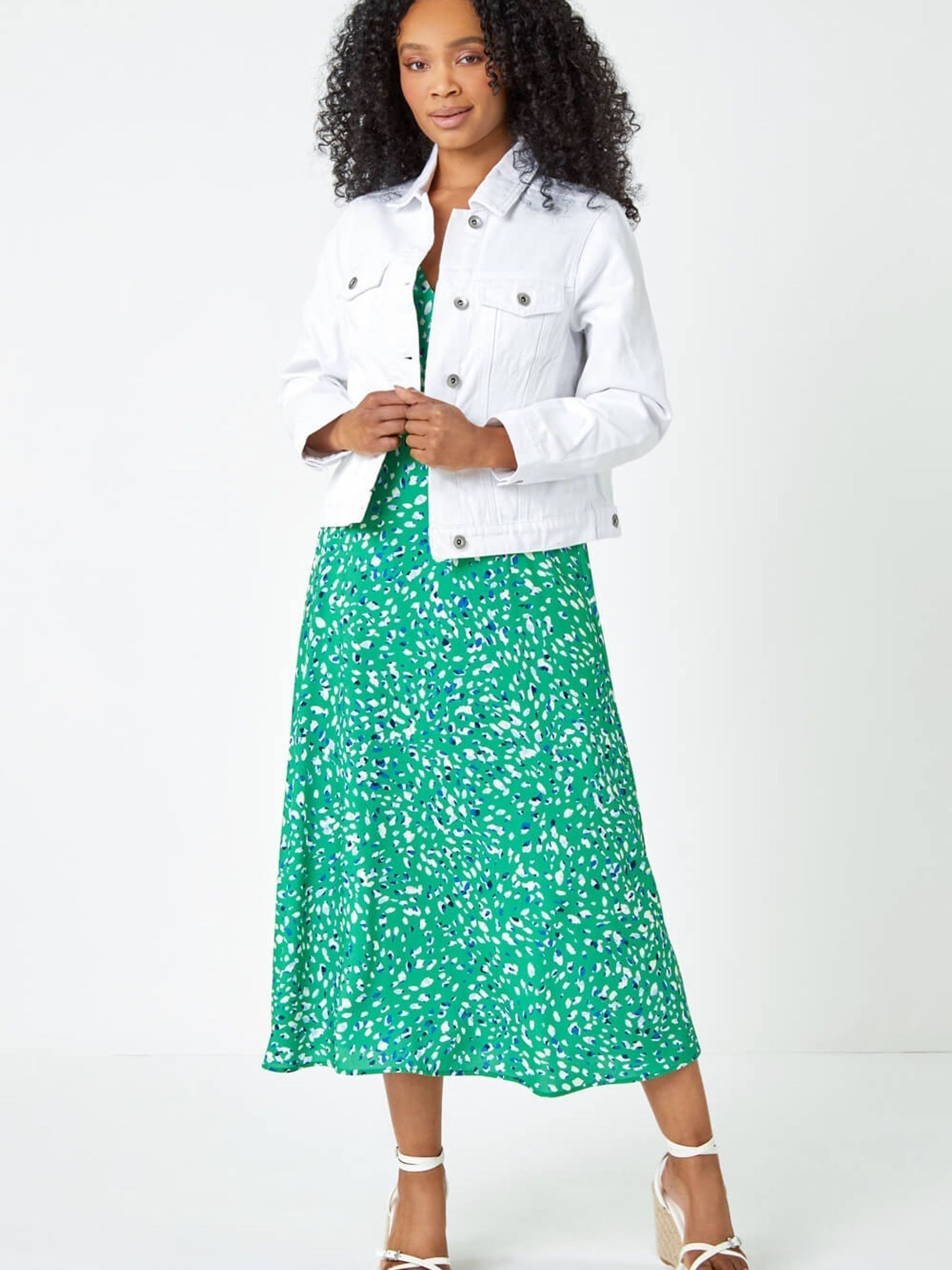 Buy Roman White Petite Classic Cotton Denim Jacket from the Next UK ...