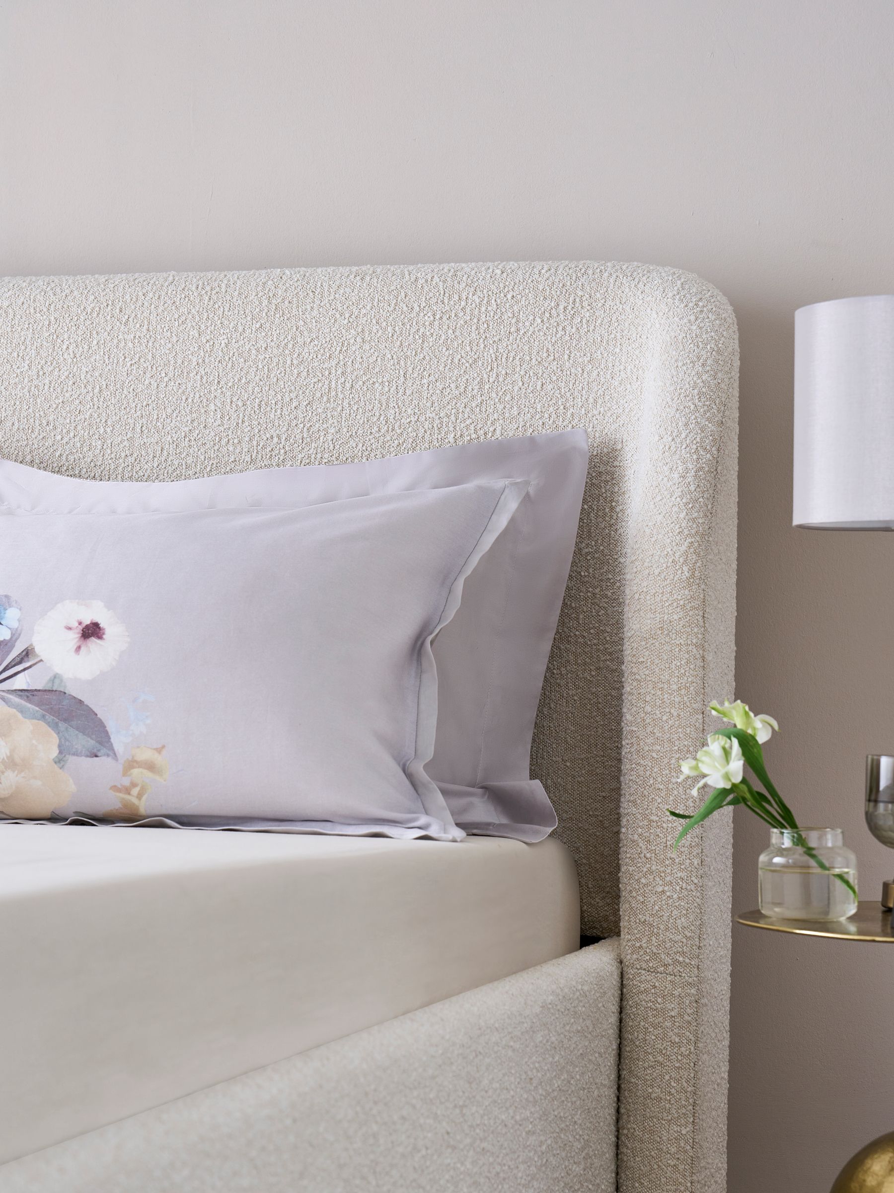 Buy Lipsy Cream Ottoman Peony Bed from the Next UK online shop