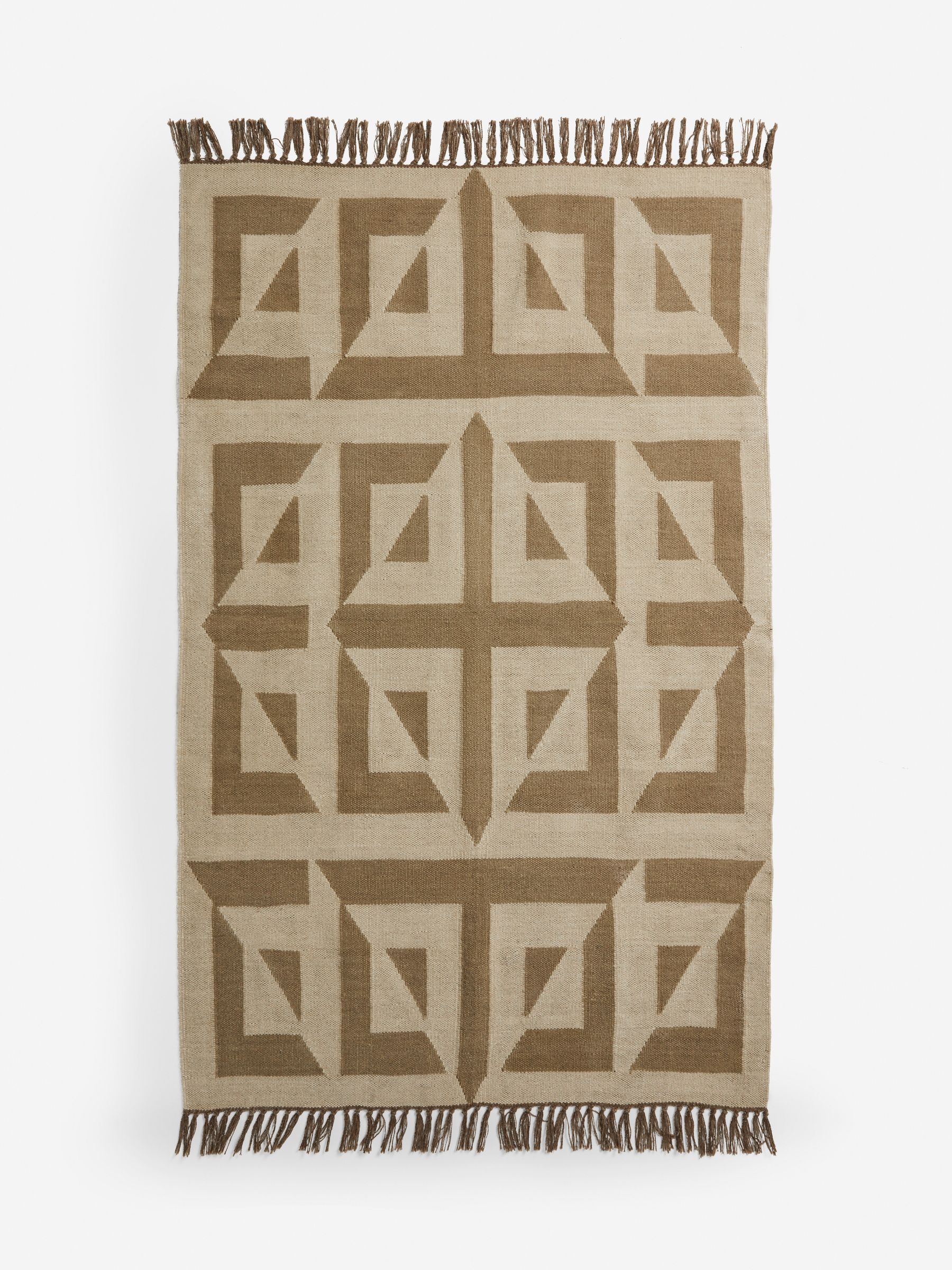 Buy French Connection Natural Sundial Flatweave Wool Rug from the Next ...