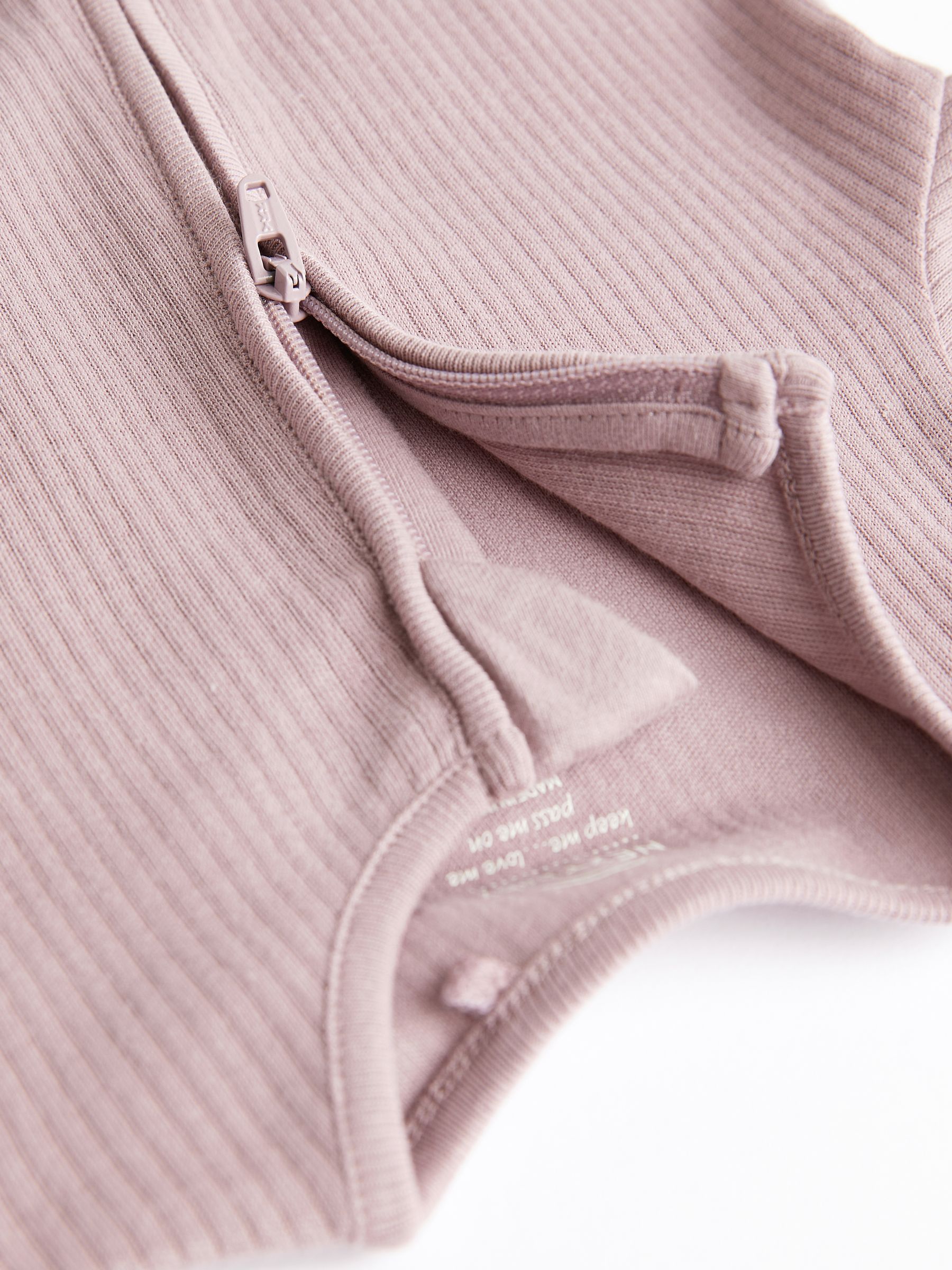 Buy Pale Pink 3 Pack Two Way Zip Baby Romper (0mths-3yrs) from the Next ...