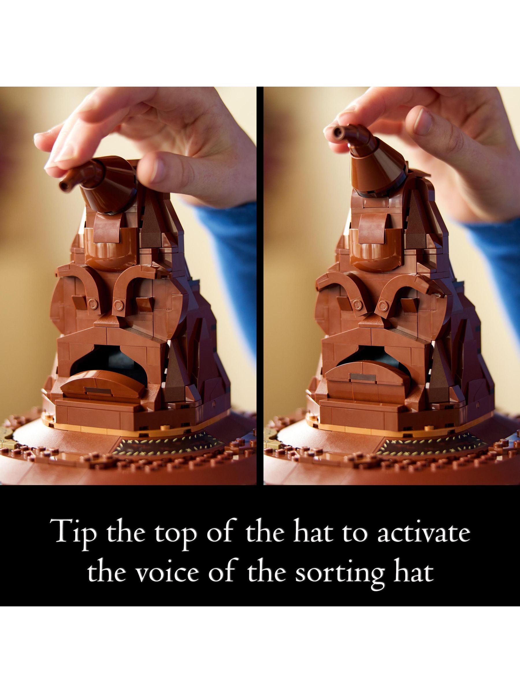 Buy LEGO Harry Potter Talking Sorting Hat Set 76429 from the Next UK ...