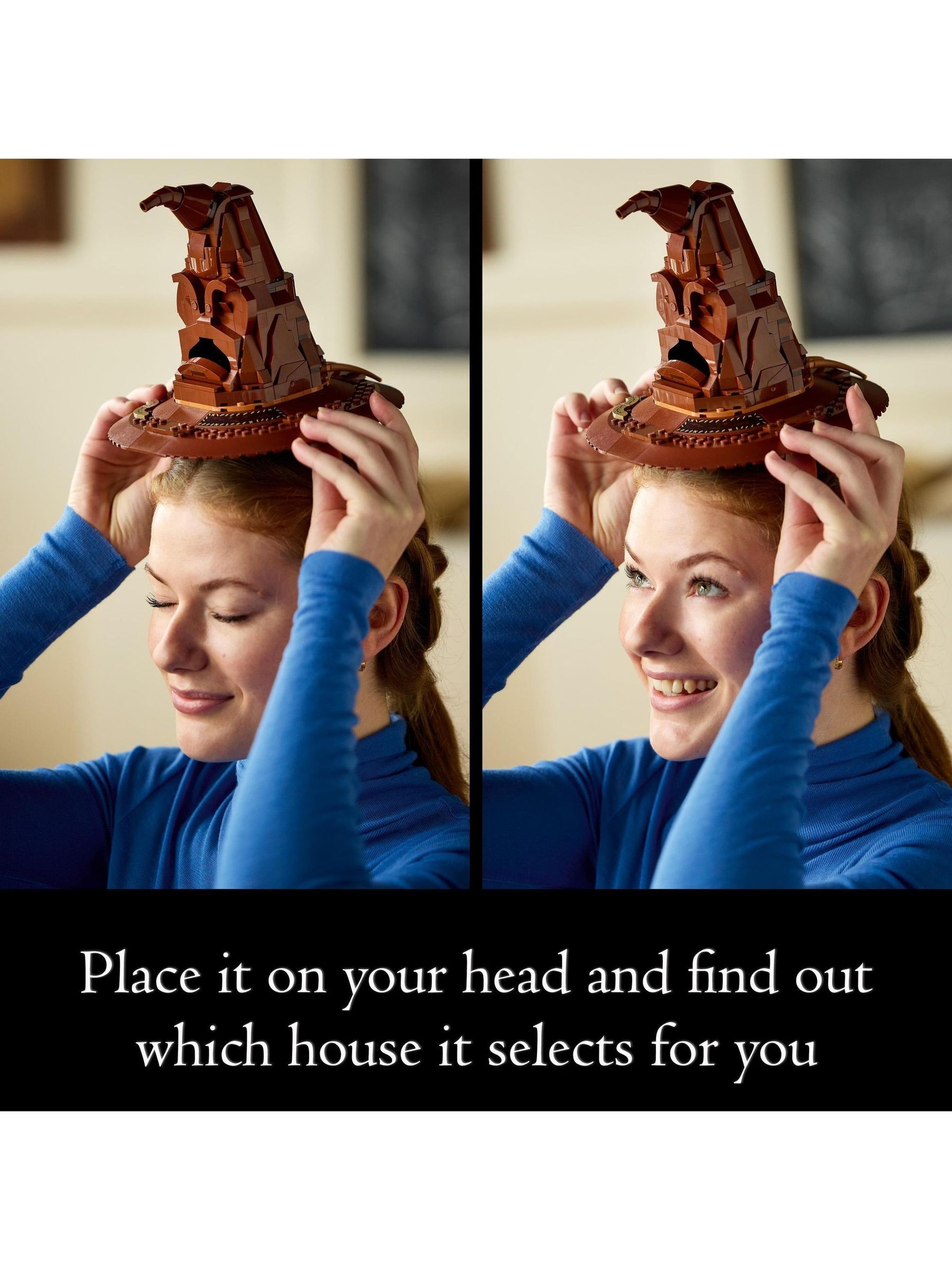 Buy LEGO Harry Potter Talking Sorting Hat Set 76429 from the Next UK ...