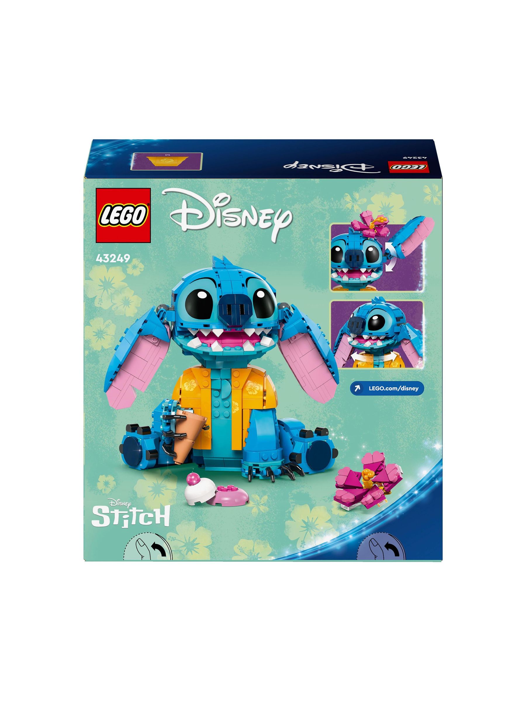 Buy LEGO Kids Disney Stitch Buildable Playset 43249 from the Next UK ...