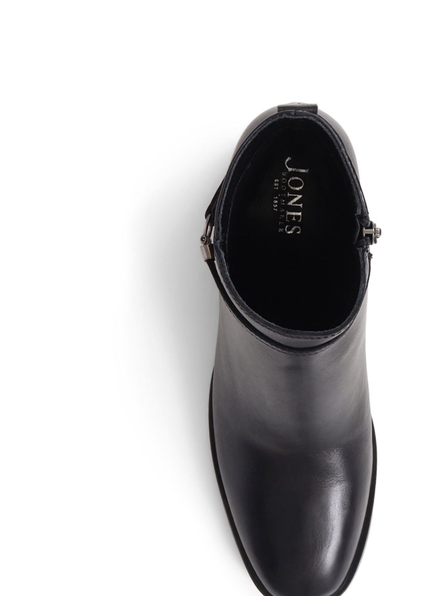 Buy Jones Bootmaker Black Monika Heeled Ankle Boots from the Next UK ...