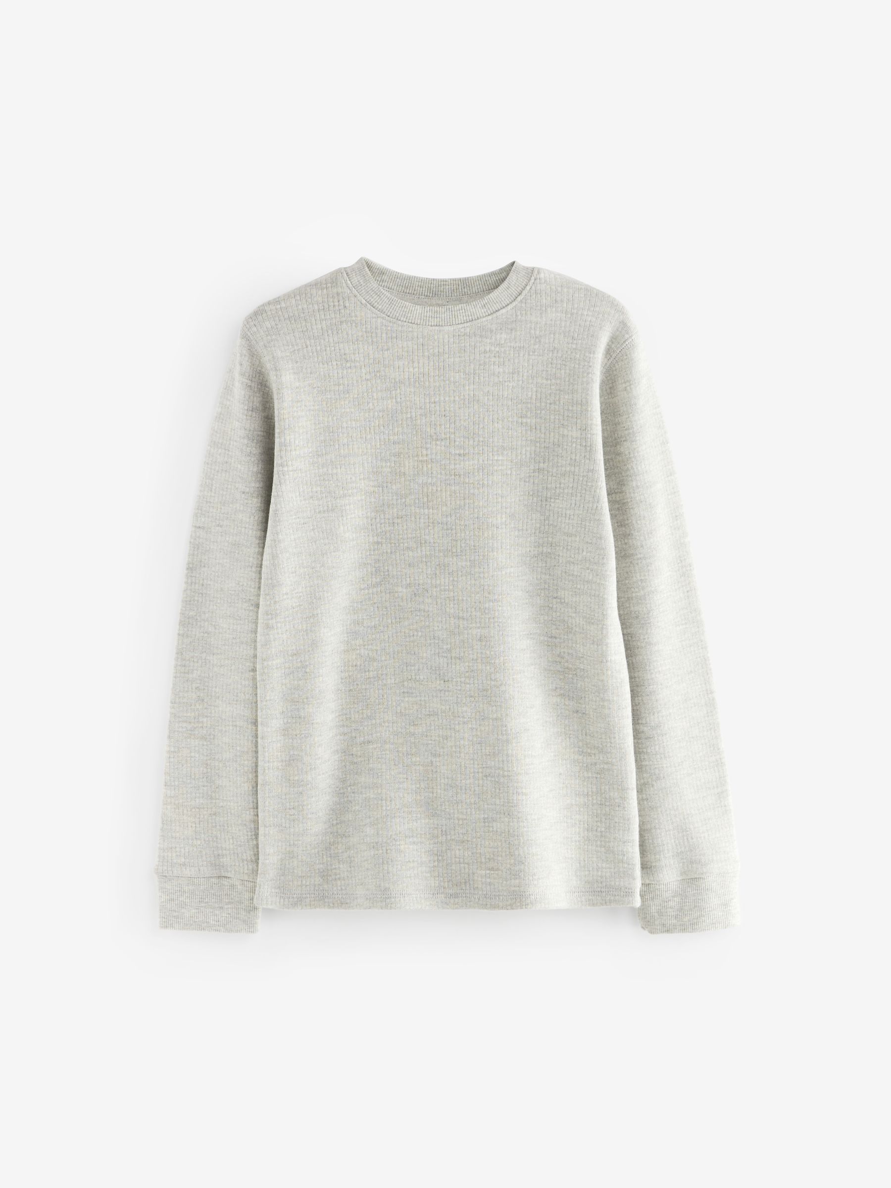 Buy Grey/White Thermal Long Sleeve Tops 2 Pack (2-16yrs) from the Next ...