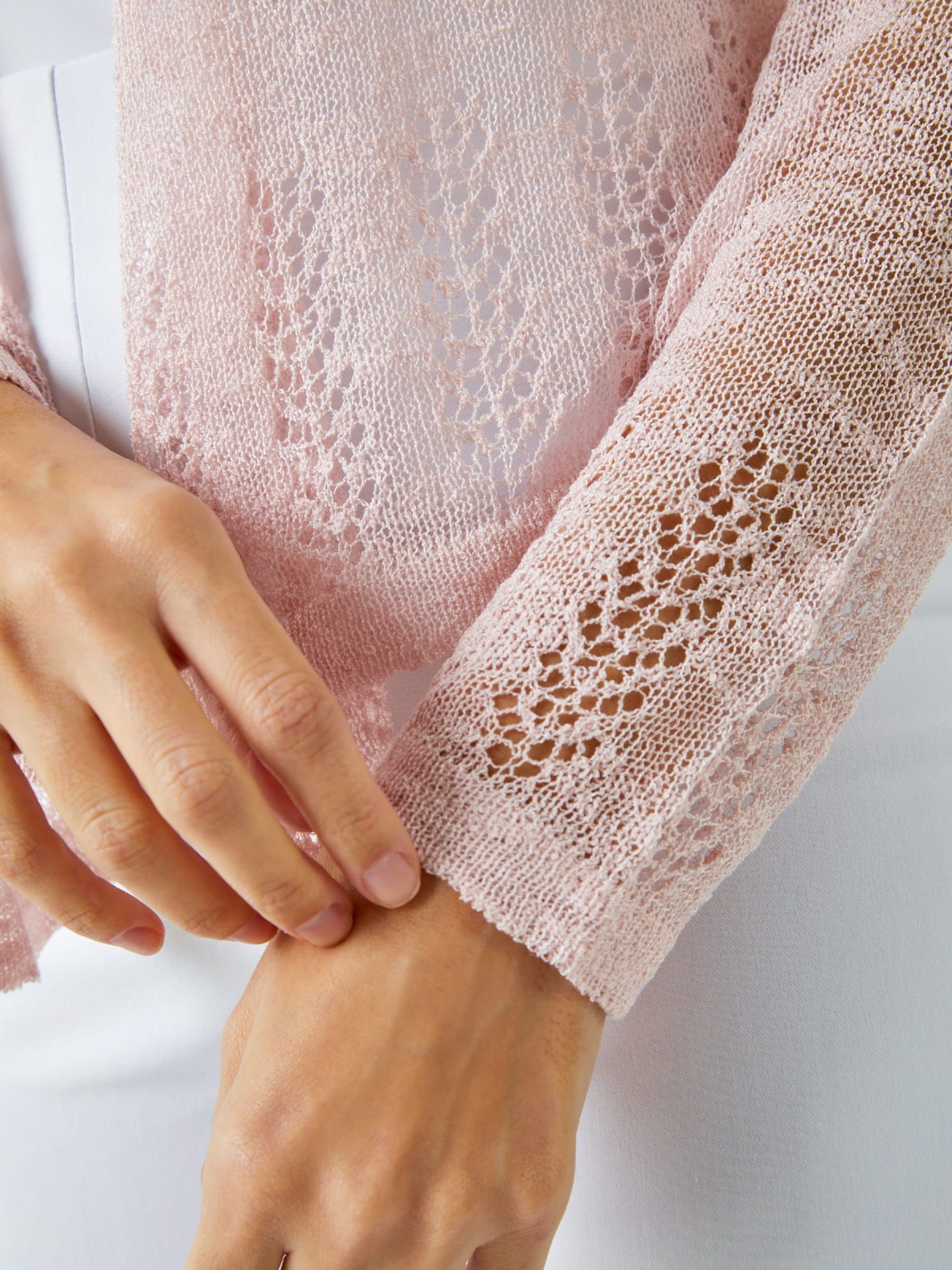 Buy Roman Pink Lightweight Knitted Shrug from the Next UK online shop