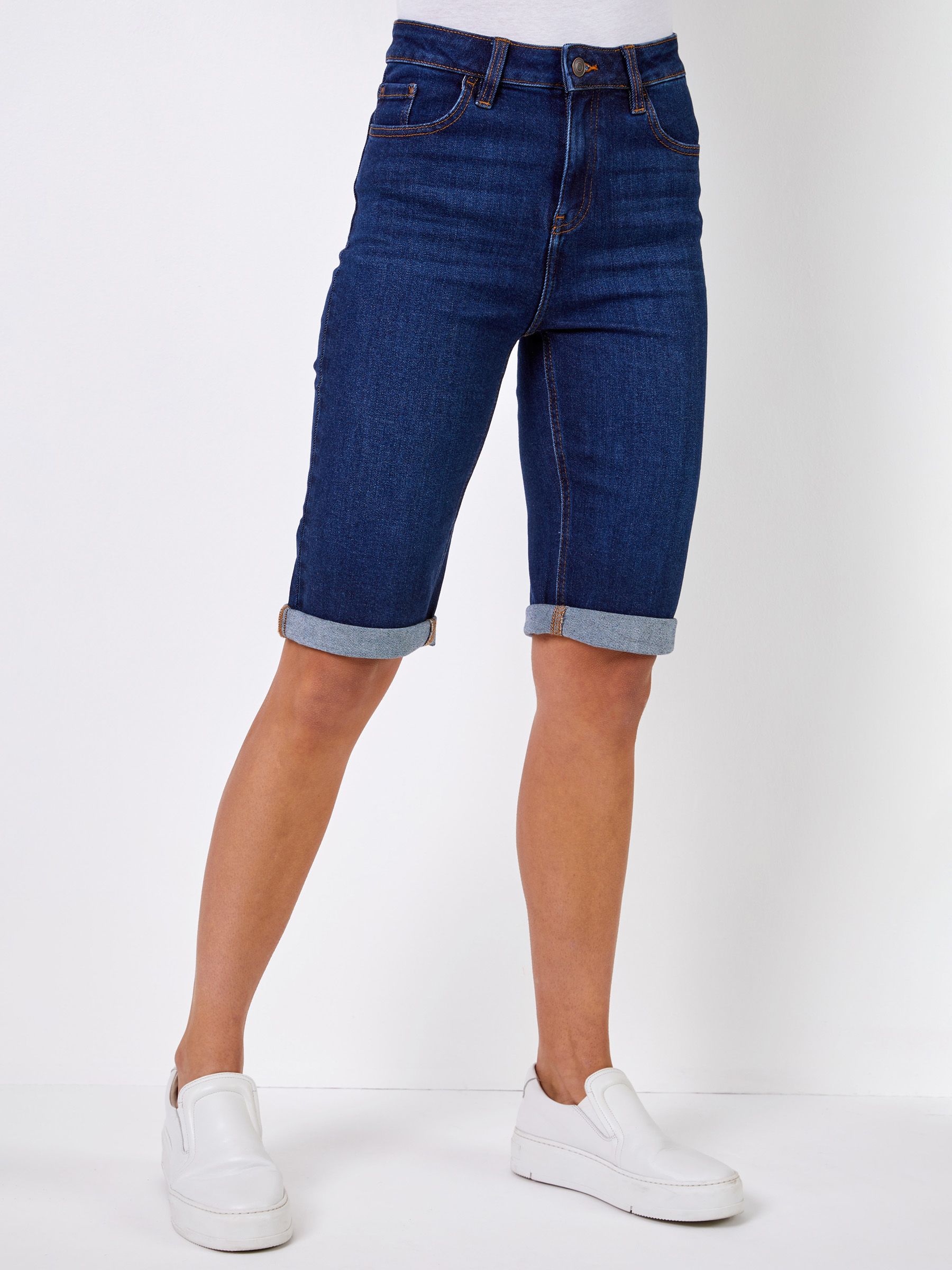 Buy Roman Blue Essential Knee Length Shorts from the Next UK online shop