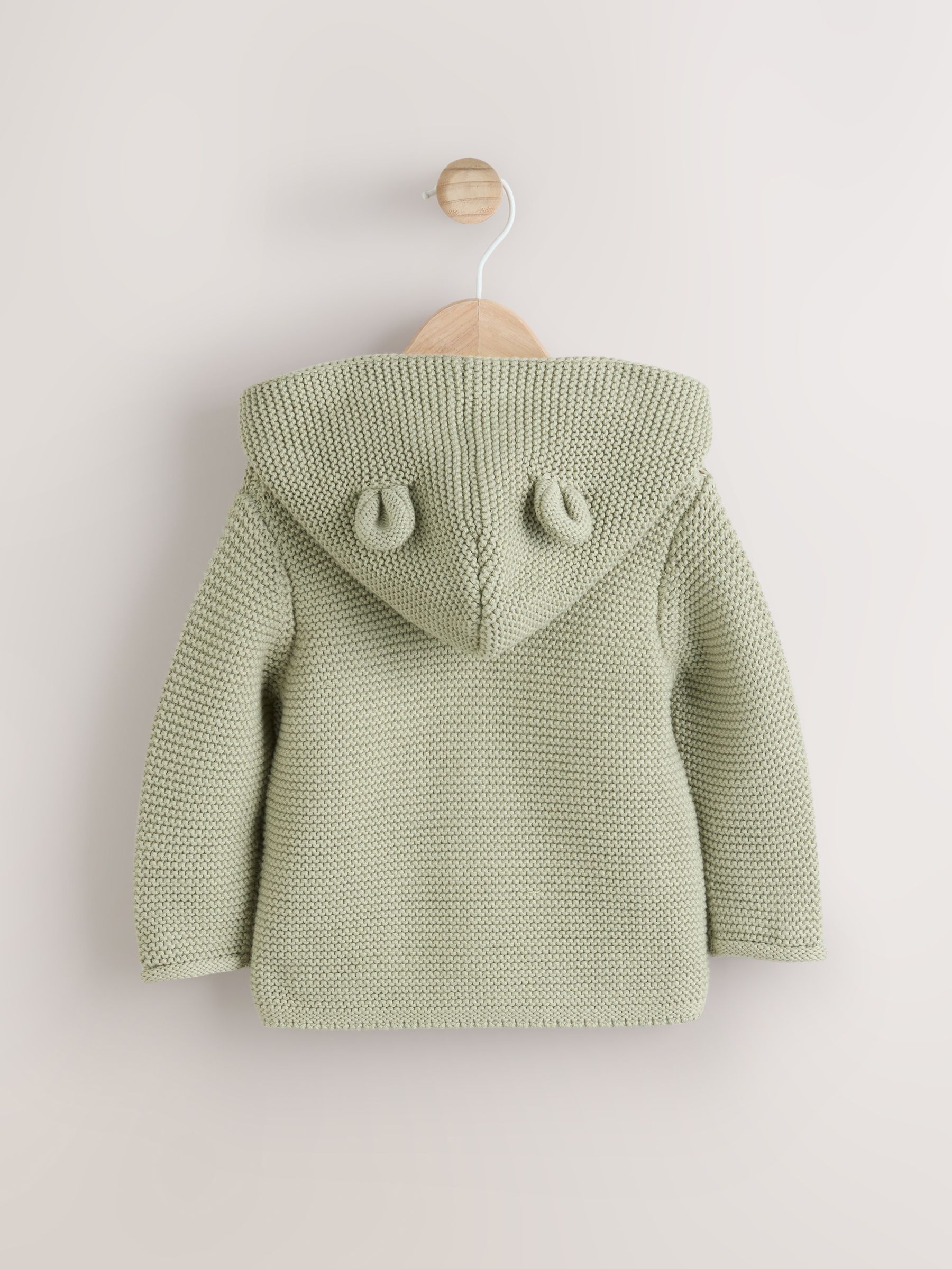Buy Sage Green Knitted Baby Cardigan (0mths-2yrs) from the Next UK ...