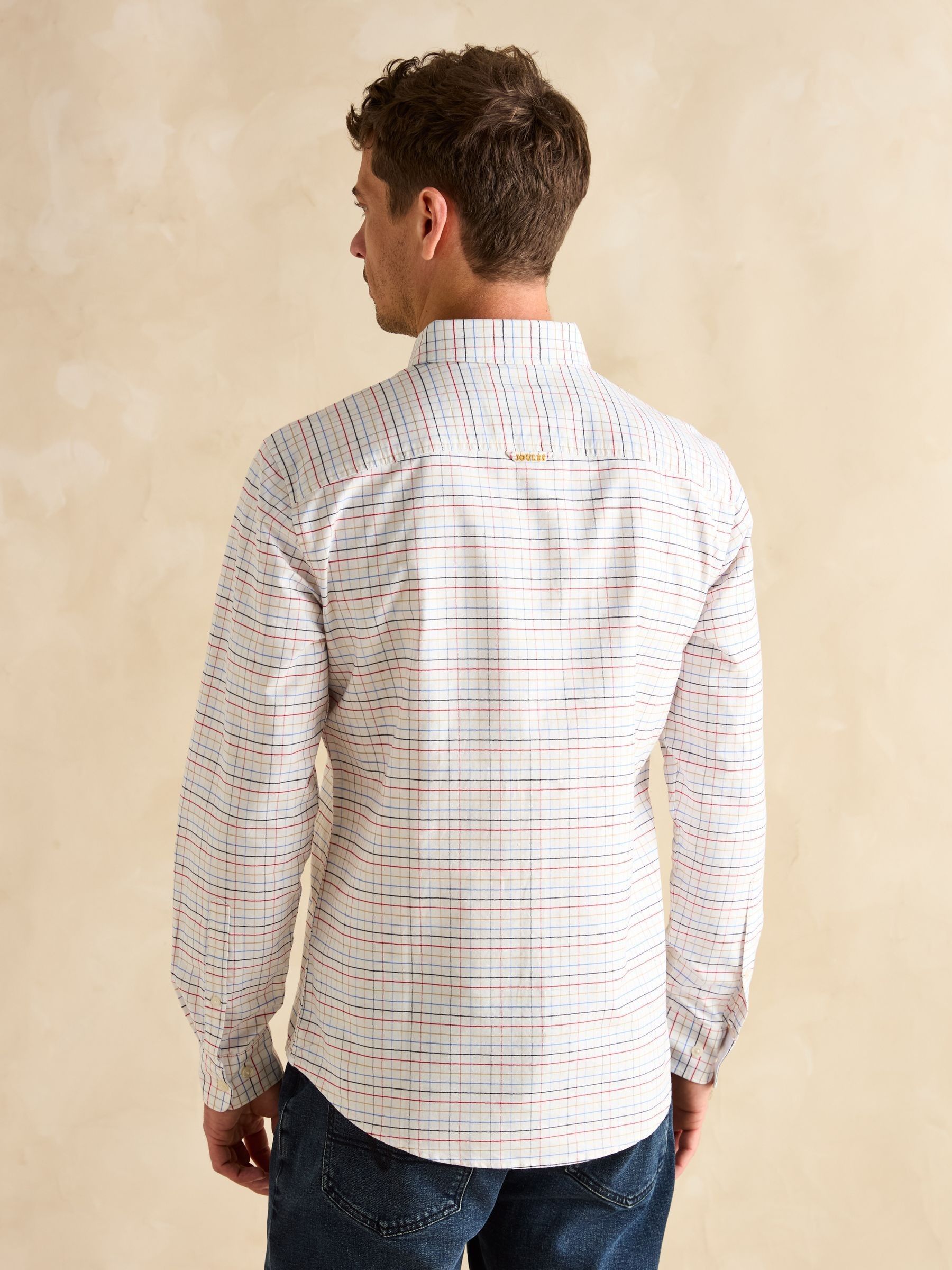 Buy Oxford Cream Check from the Next UK online shop