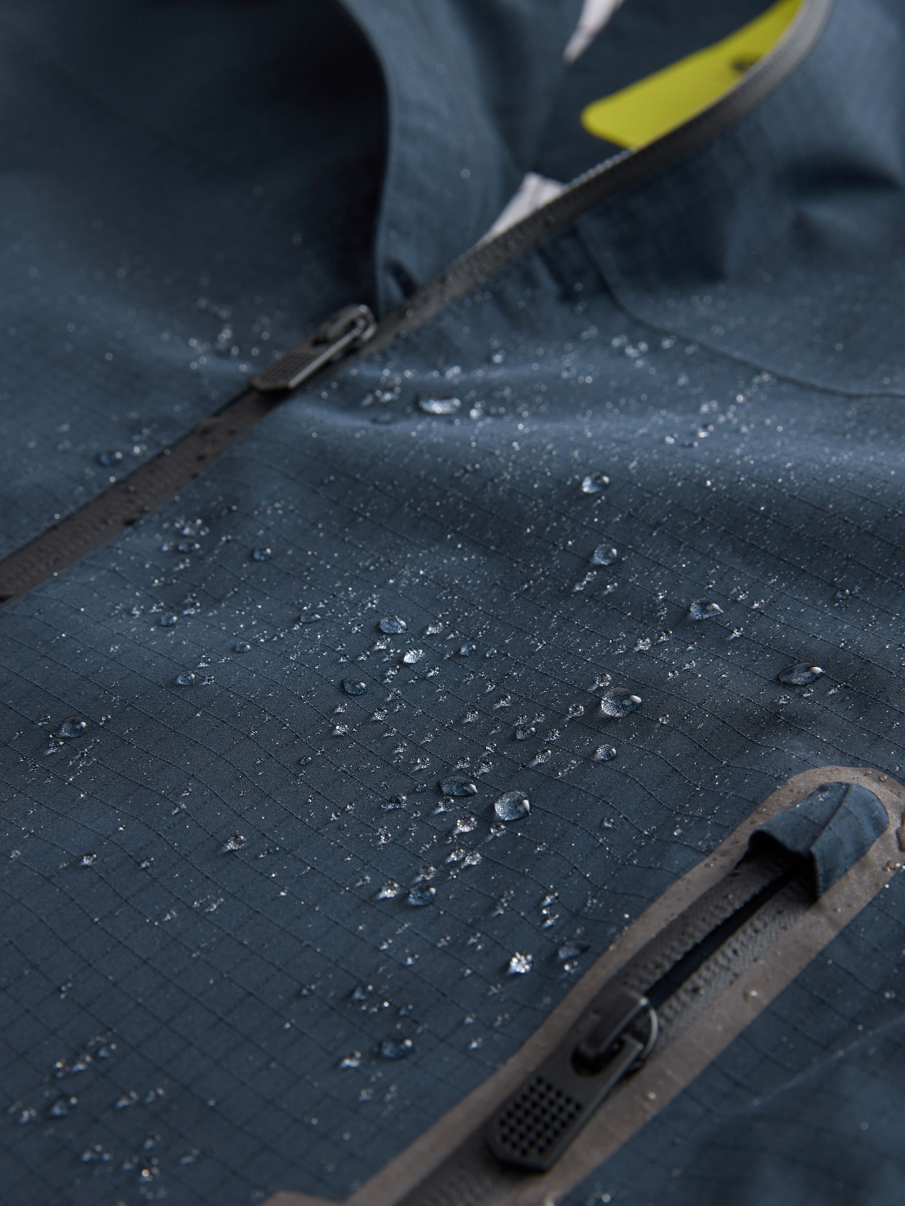 Buy Navy Waterproof Mesh Hooded Lined Anorak Jacket (3-16yrs) from the ...