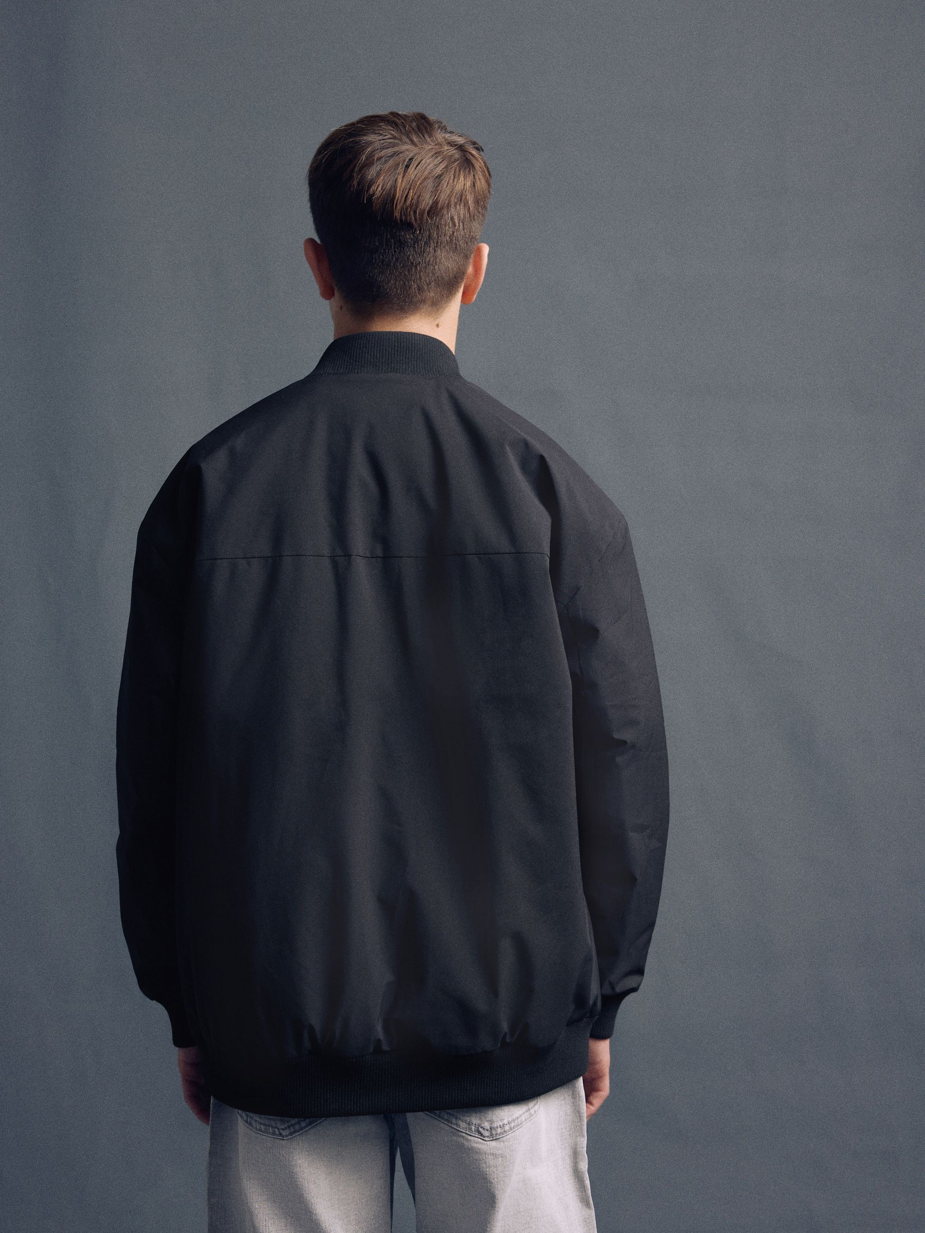 Buy Black Smart Black Bomber Jacket (3-16yrs) from Next United Arab ...