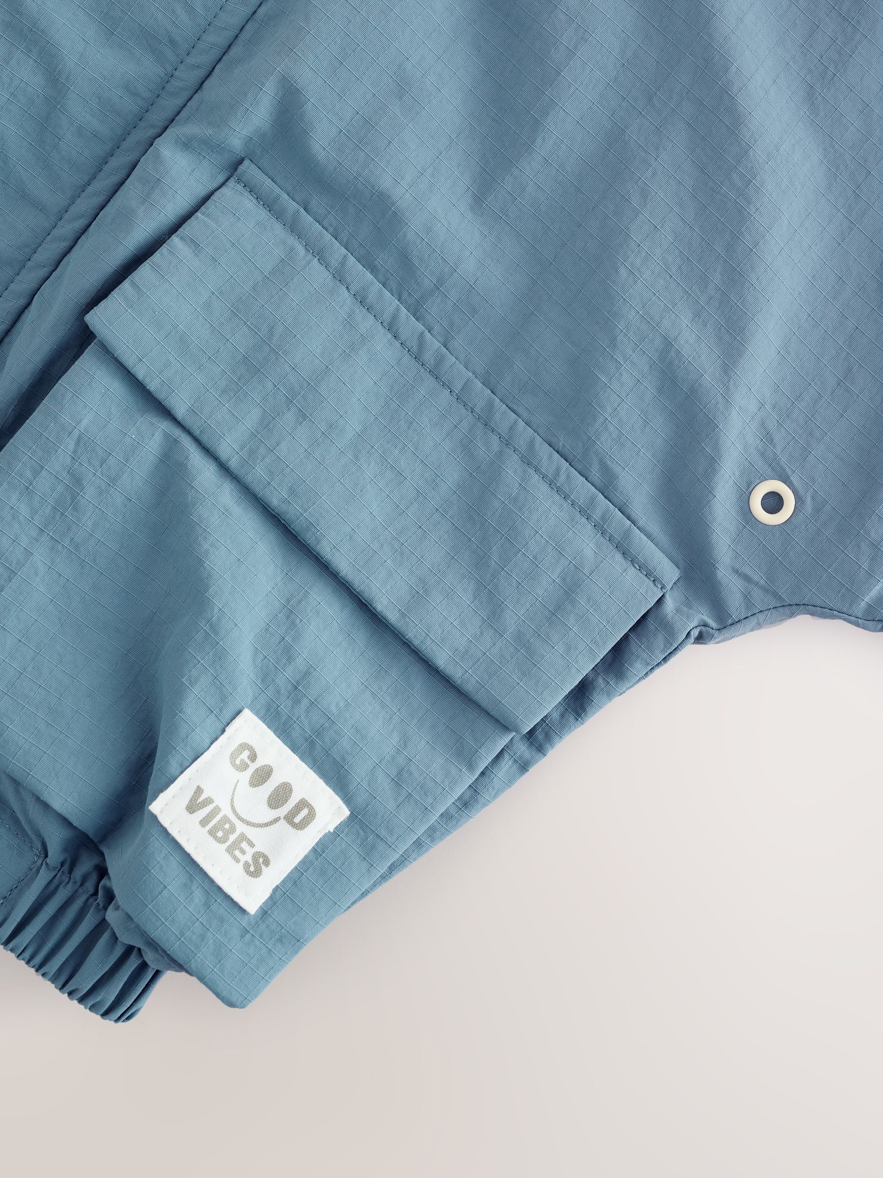 Buy Light Blue Shower Resistant Anorak Jacket (3mths-7yrs) from the ...
