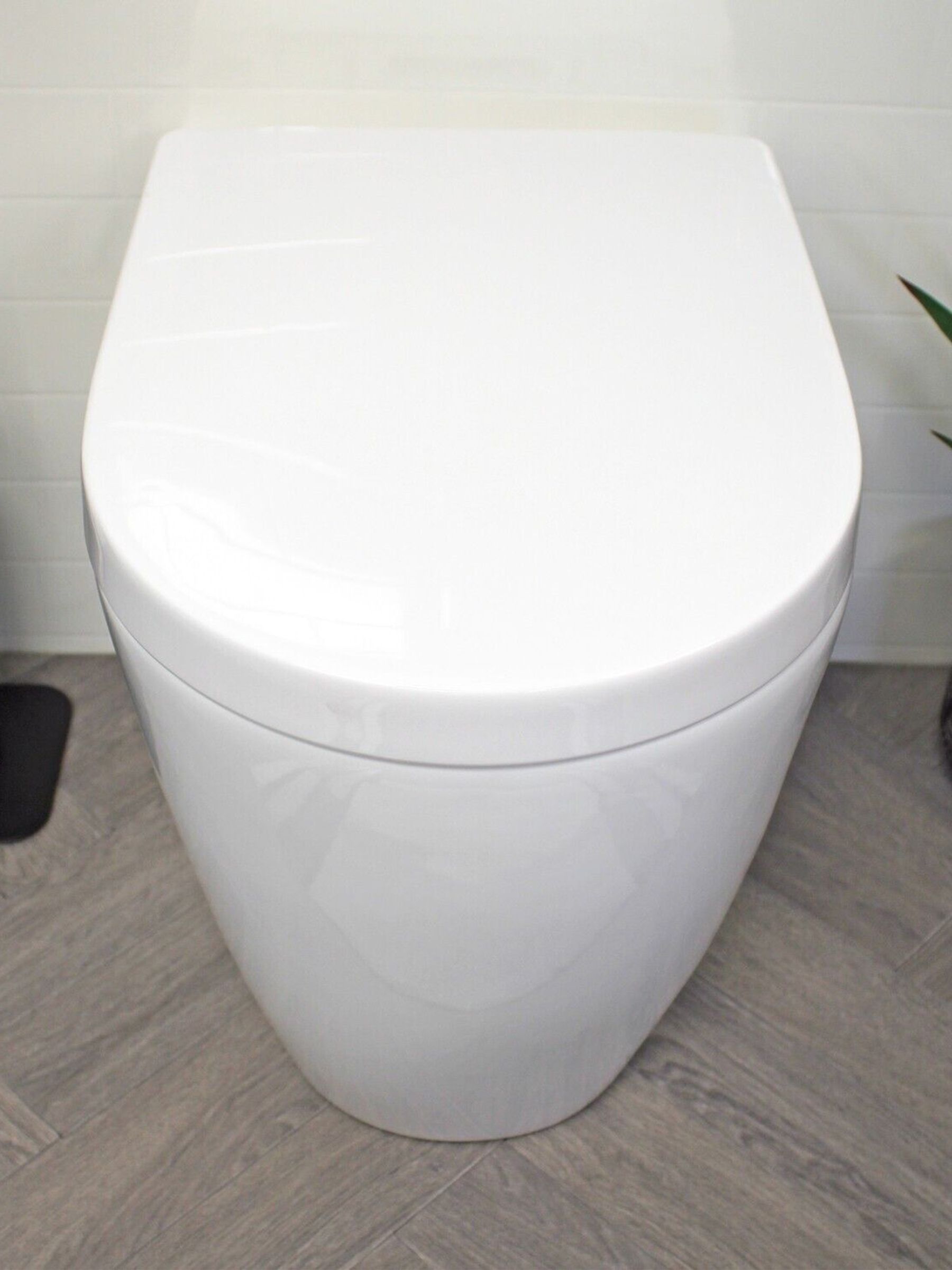 Buy Showerdrape White D-Shape Soft Close Two Button Release Detroit ...