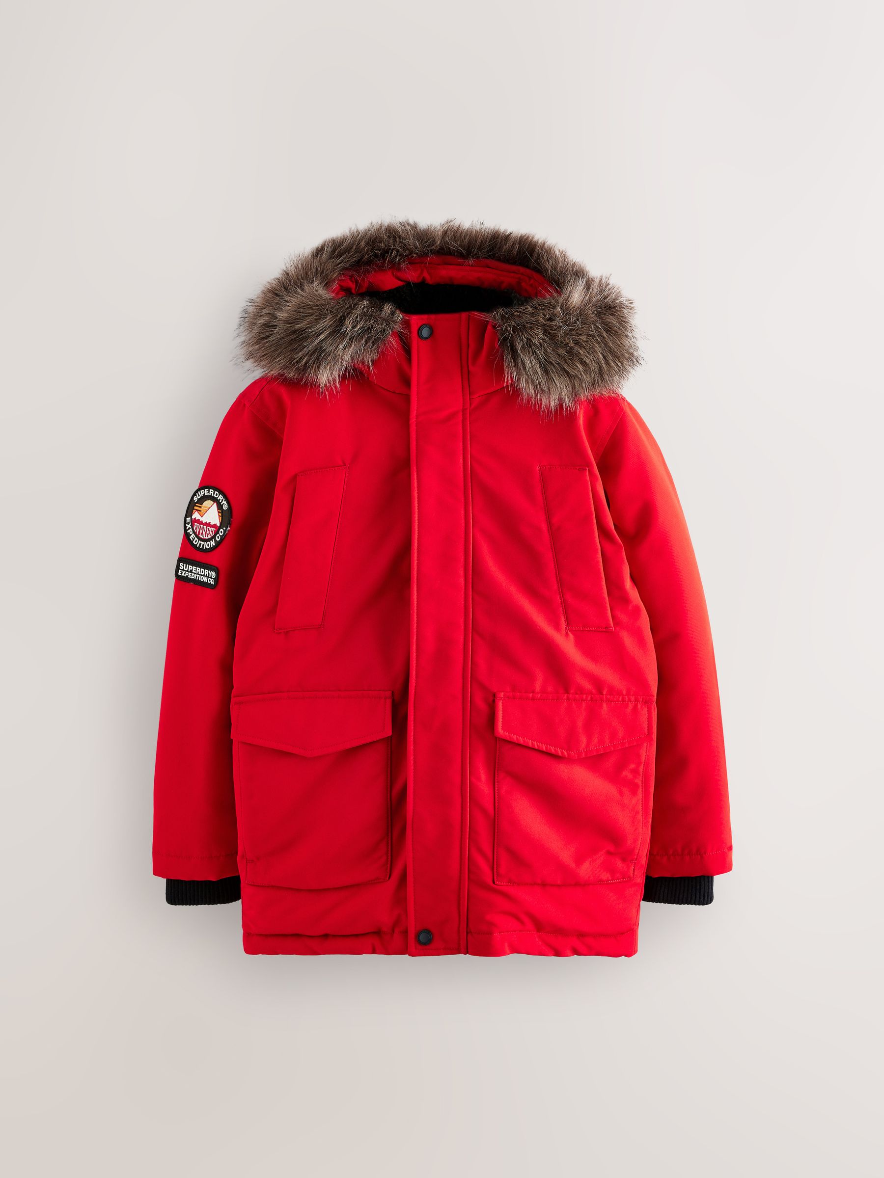 Buy Superdry Red Everest Parka Coat from the Next UK online shop