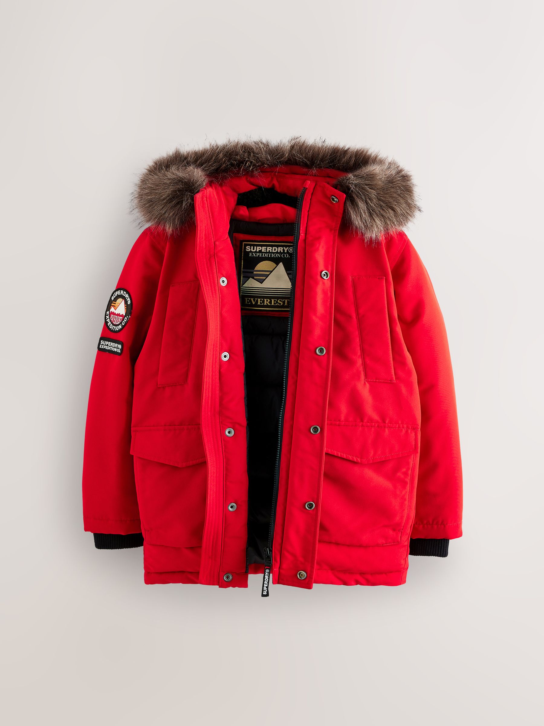 Buy Superdry Red Everest Parka Coat from the Next UK online shop