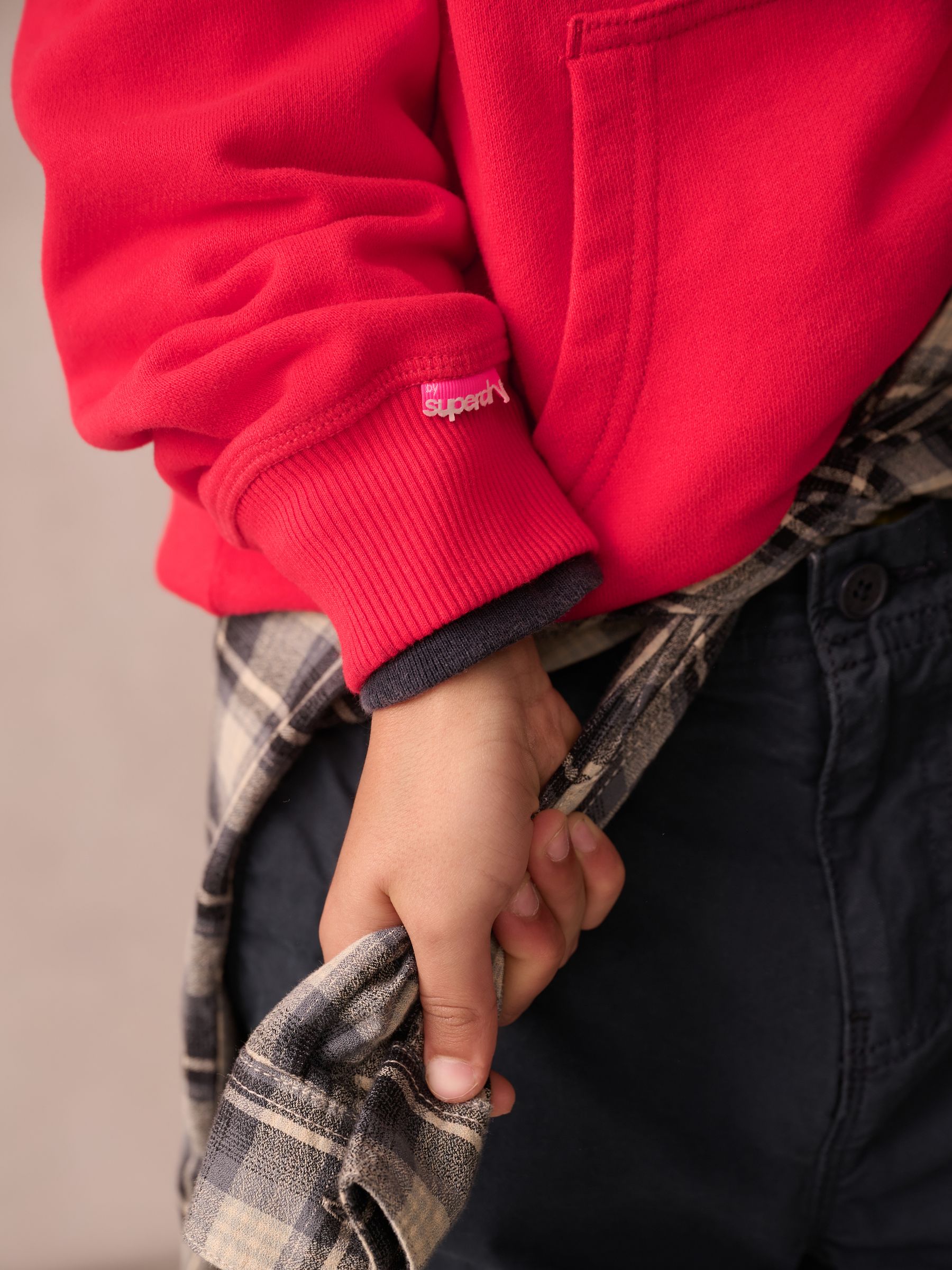 Buy Superdry Red Essentials Hoodie from the Next UK online shop