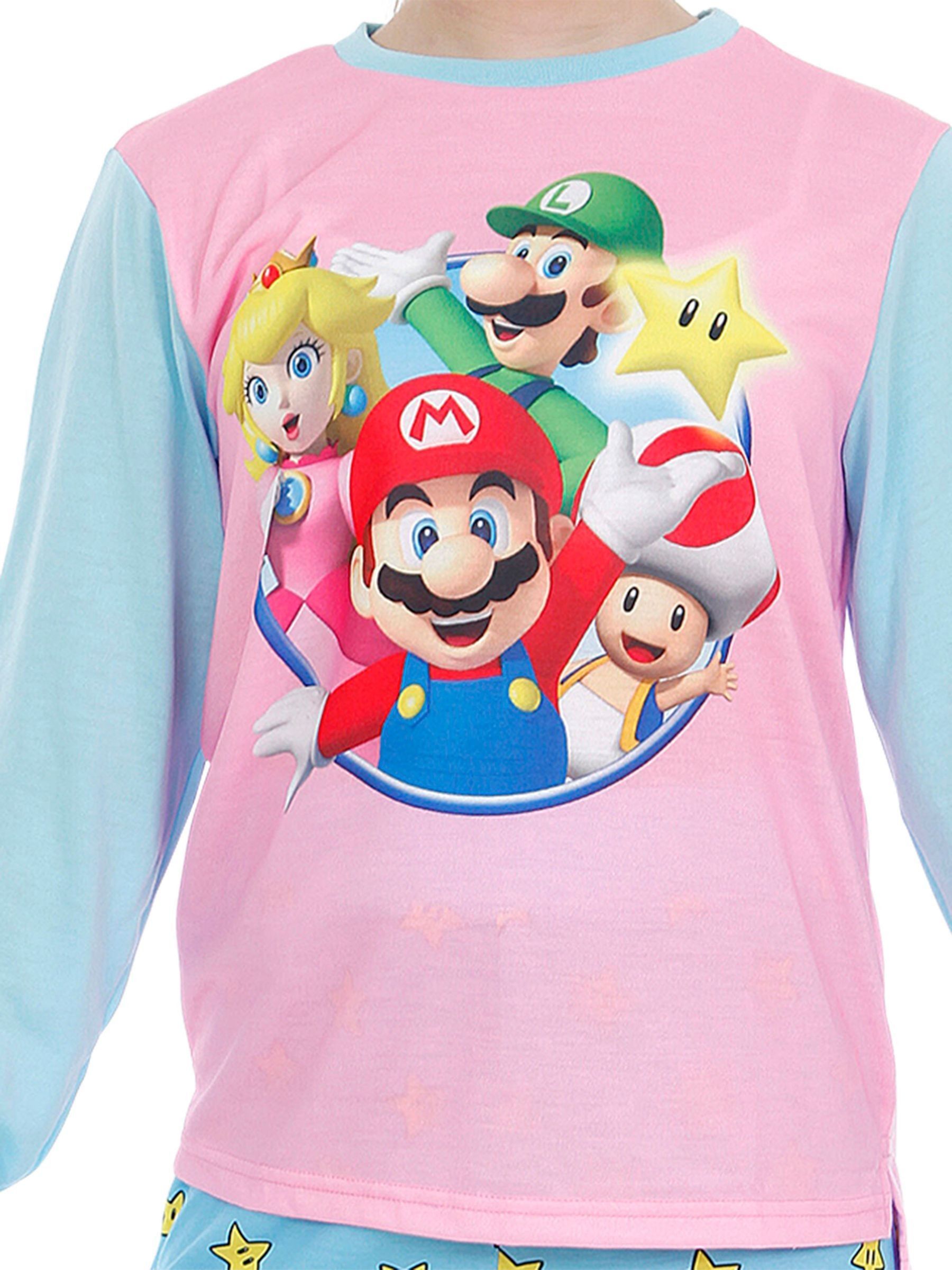 Buy Character Blue Super Mario Pyjamas from the Next UK online shop