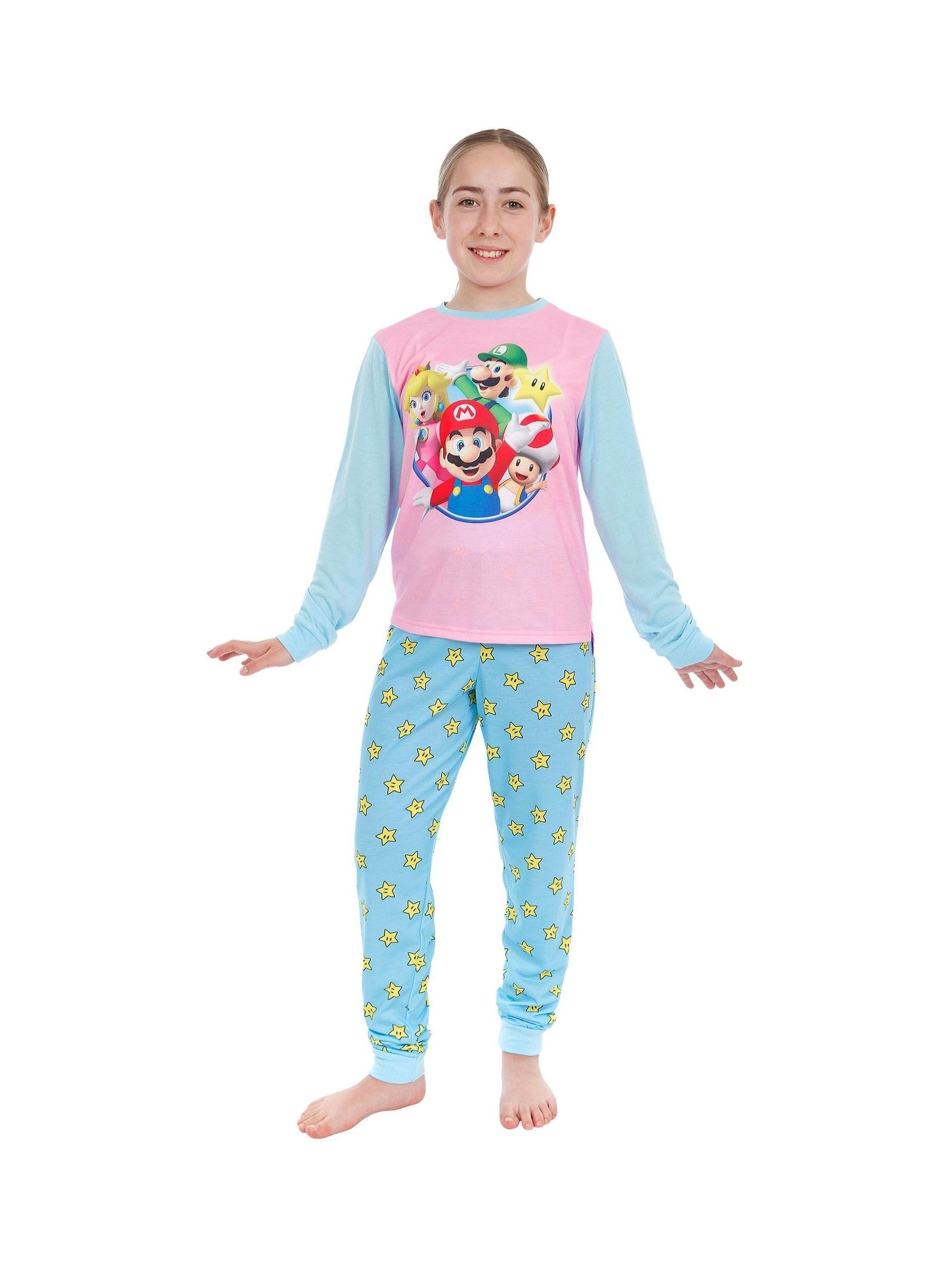 Buy Character Blue Super Mario Pyjamas from the Next UK online shop