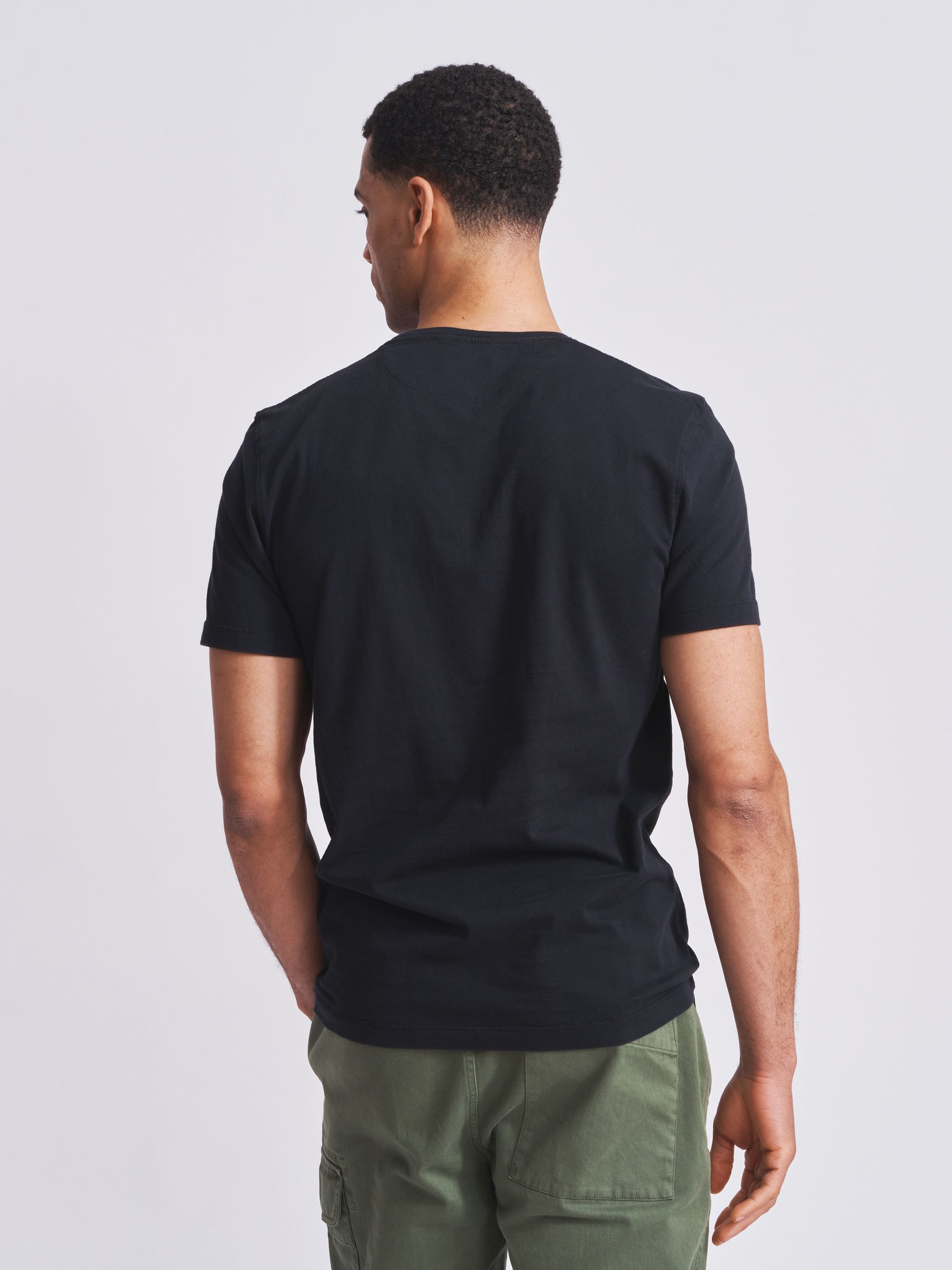 Buy Aubin Logo Cotton T-Shirt from the Next UK online shop