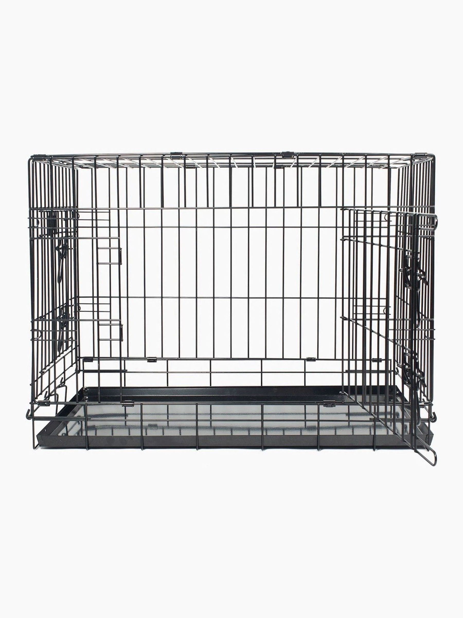 Buy Lords and Labradors Black Heavy Duty Deluxe Dog Crate from the Next ...