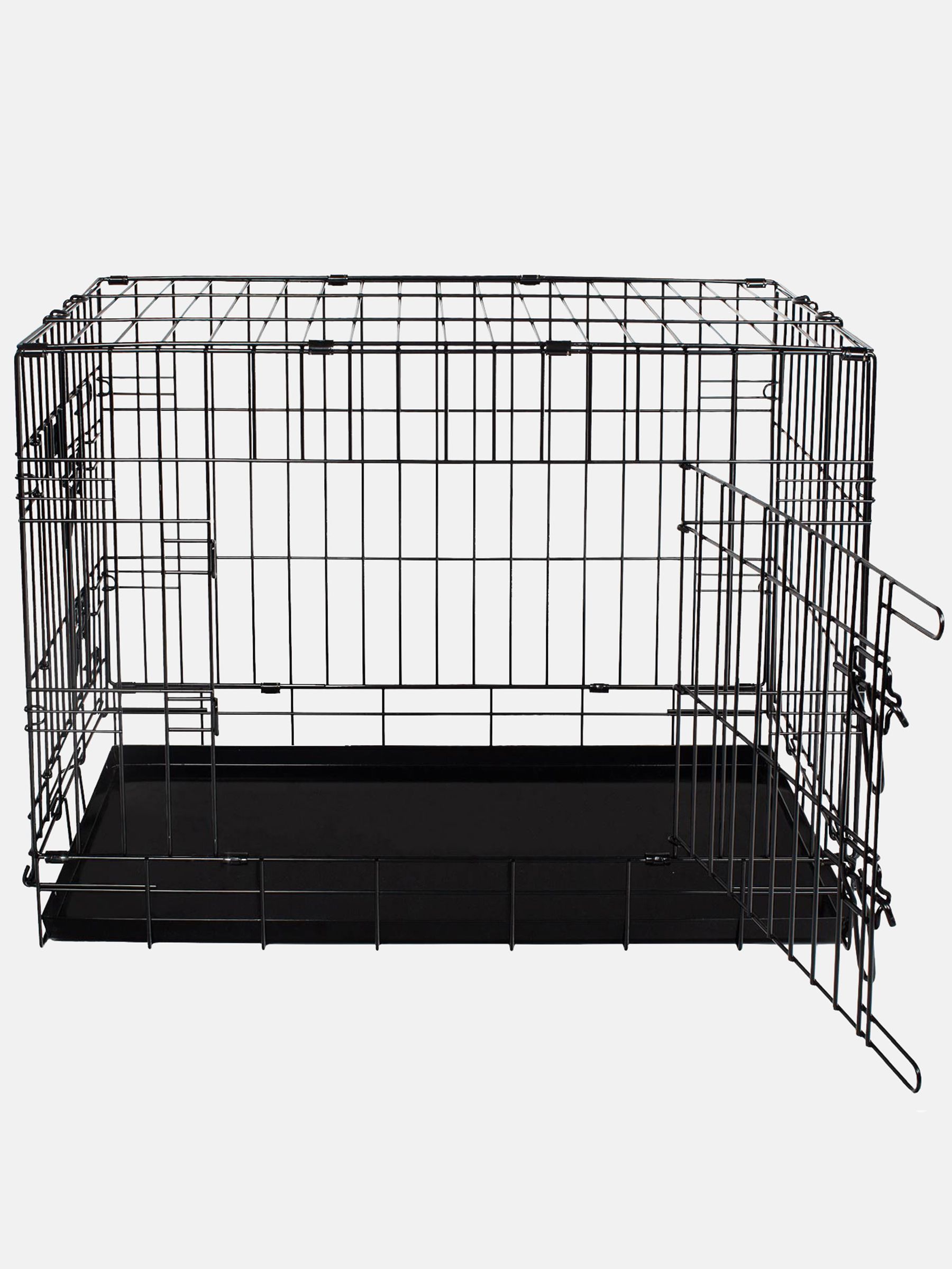 Buy Lords and Labradors Black Heavy Duty Deluxe Dog Crate from the Next ...