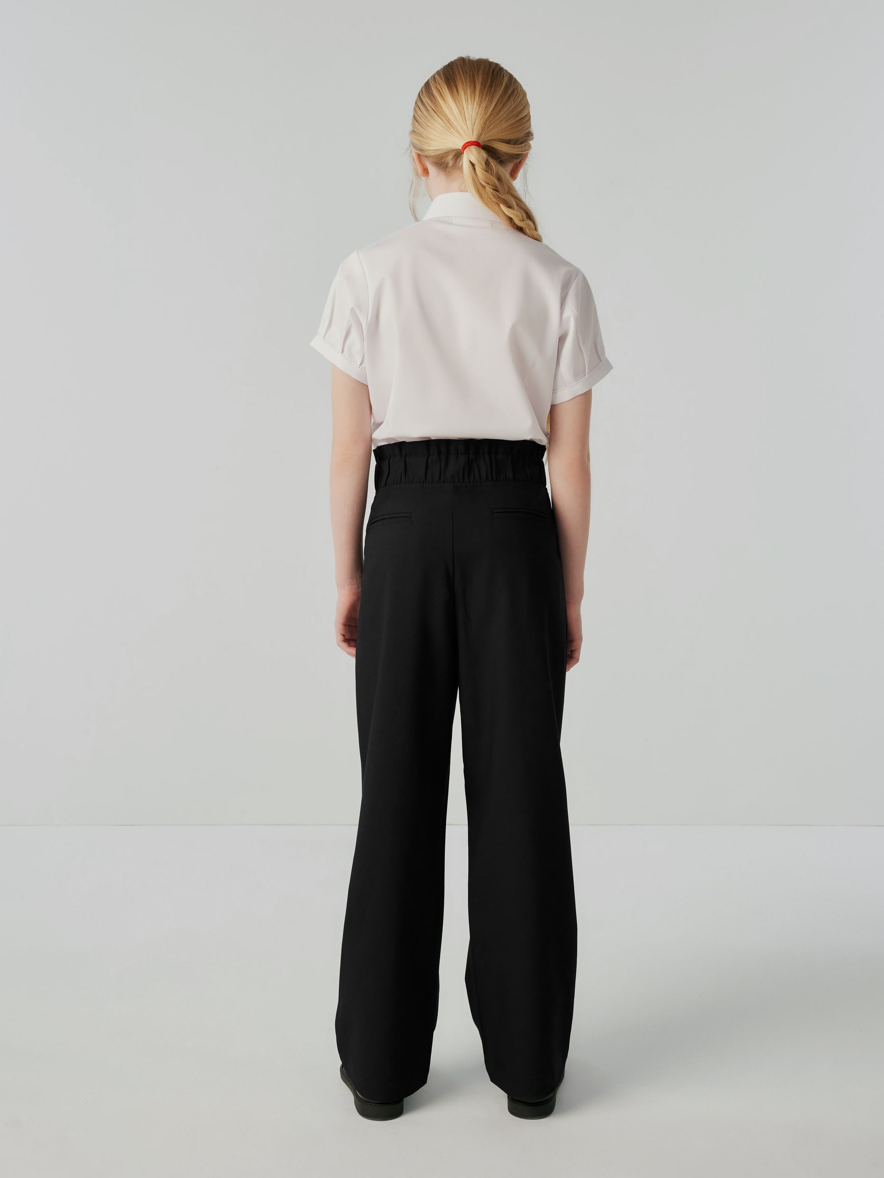Buy Clarks Black Senior Girls School Wide Leg Trousers from Next Lebanon