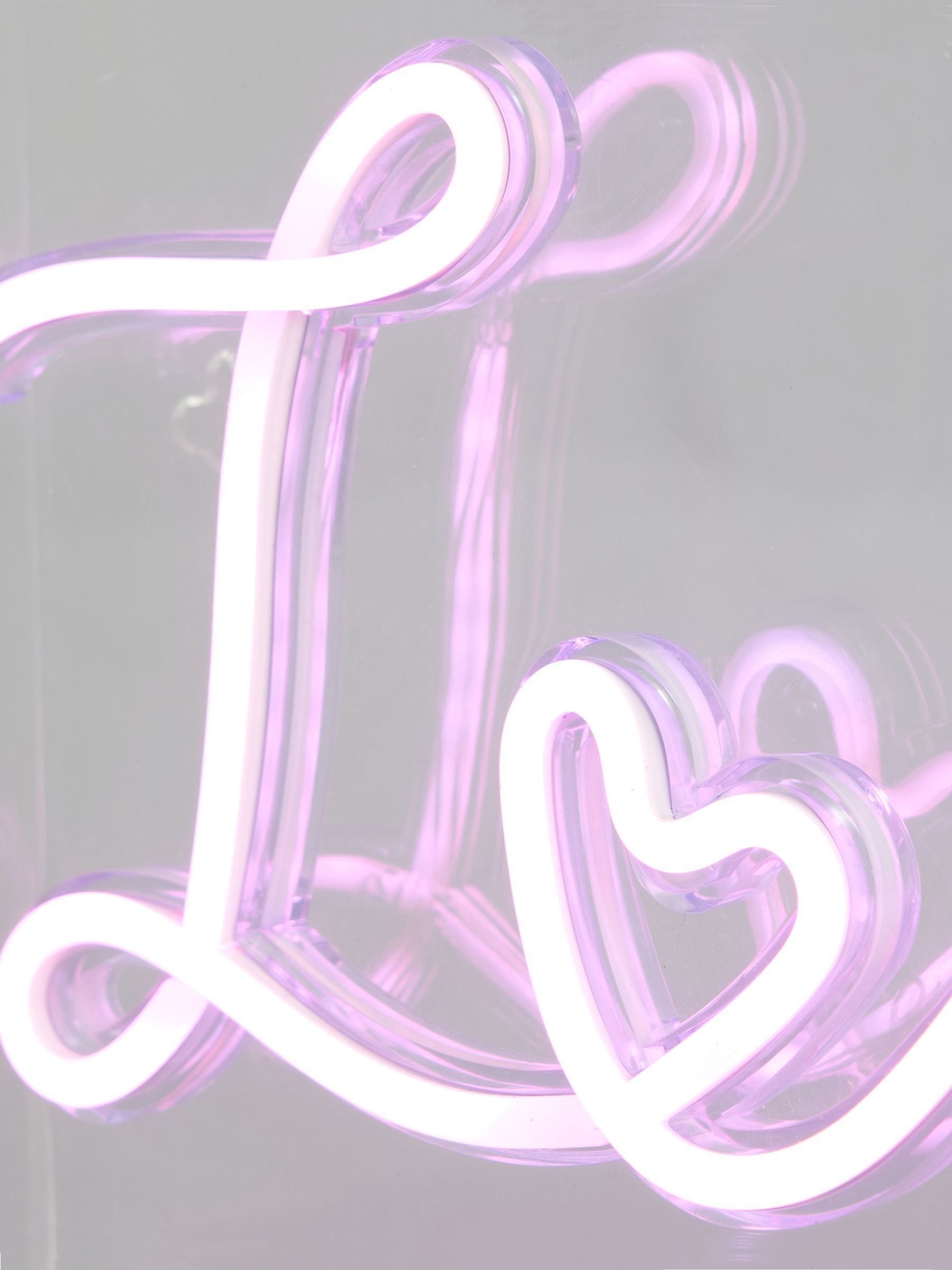 Buy glow Pink LED Love Light Box from the Next UK online shop
