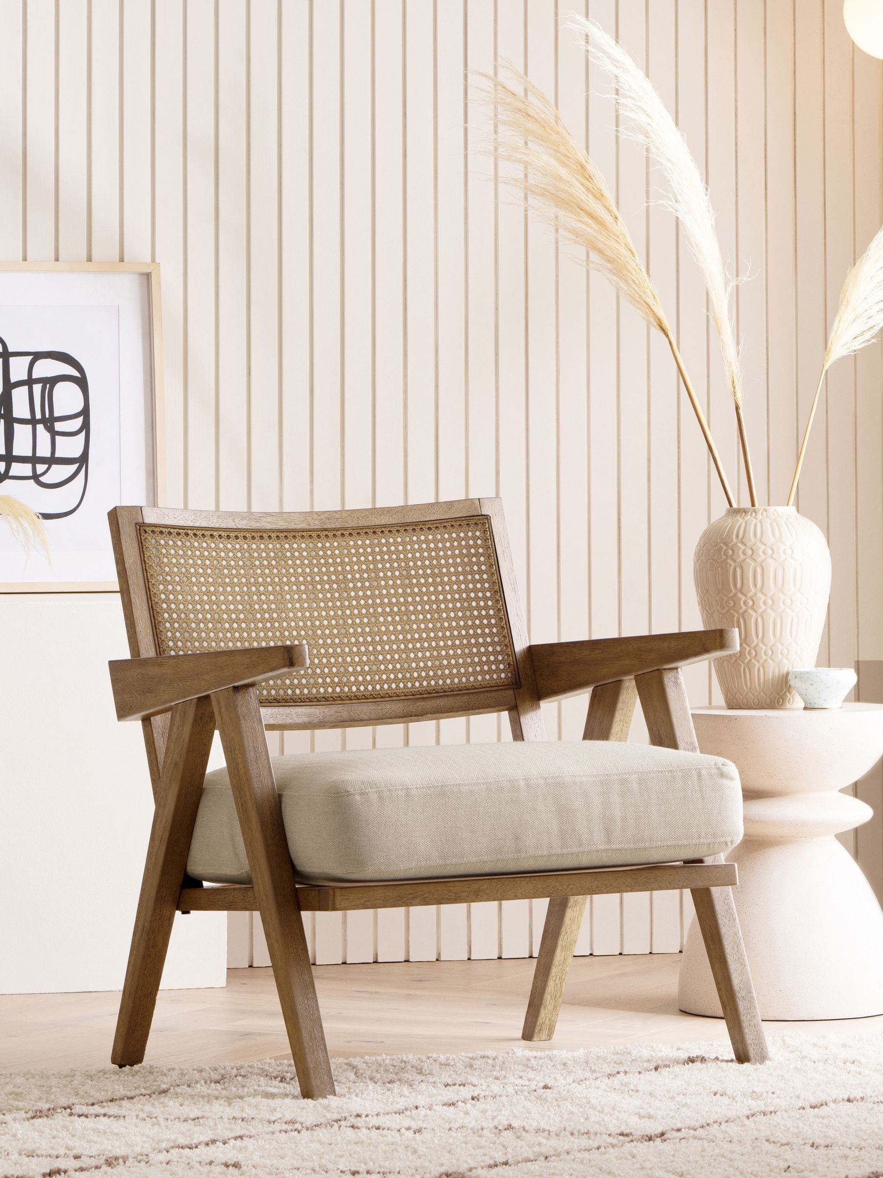 Tweed accent chair store