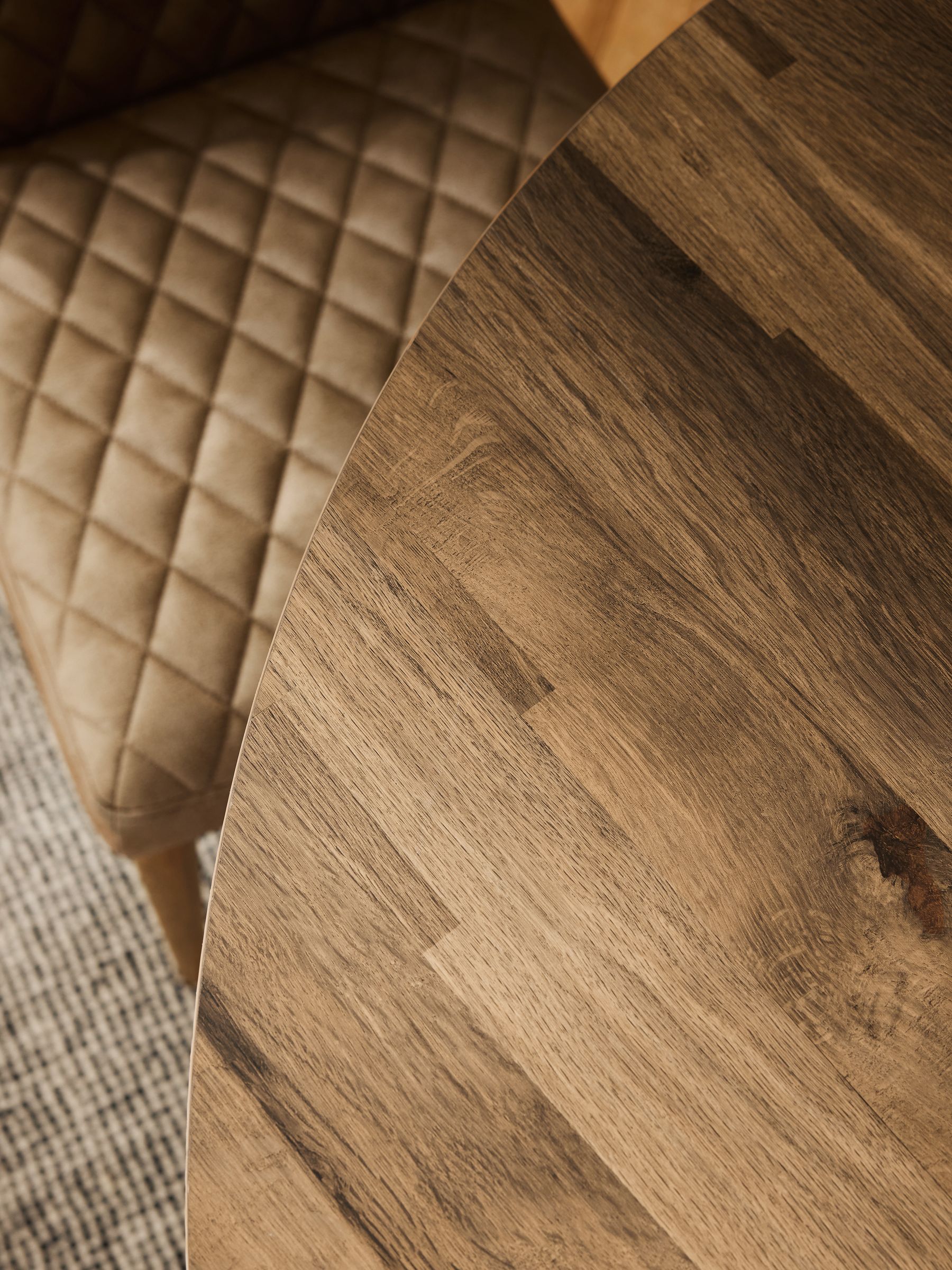 Buy Dark Bronx 4 to 6 Seater Extending Round Dining Table from the Next ...