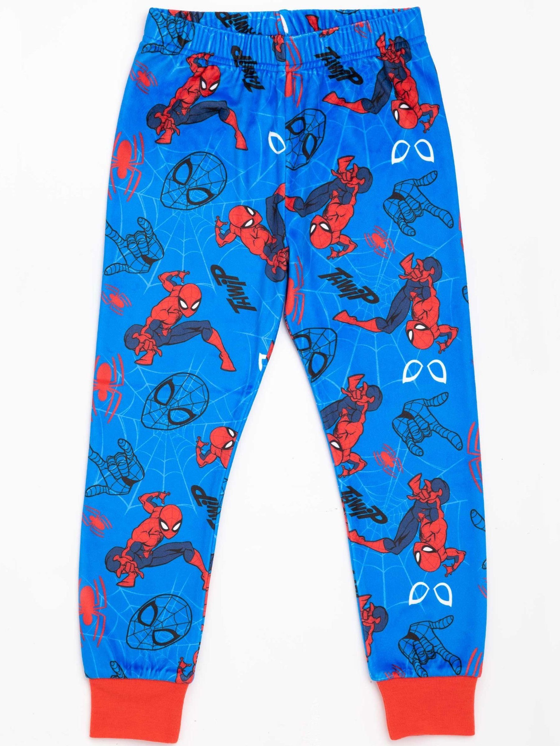 Buy Vanilla Underground Blue Spider-Man Long Leg Pyjamas from the Next ...