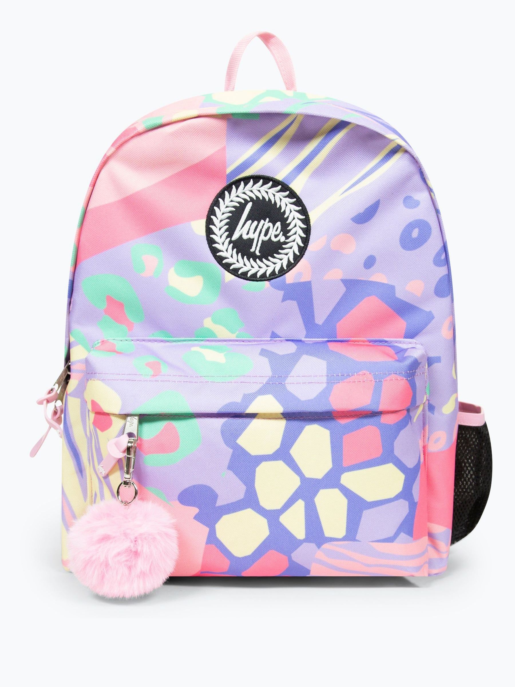 Buy Hype. Multi Pastel Prints Badge Backpack from the Next UK online shop