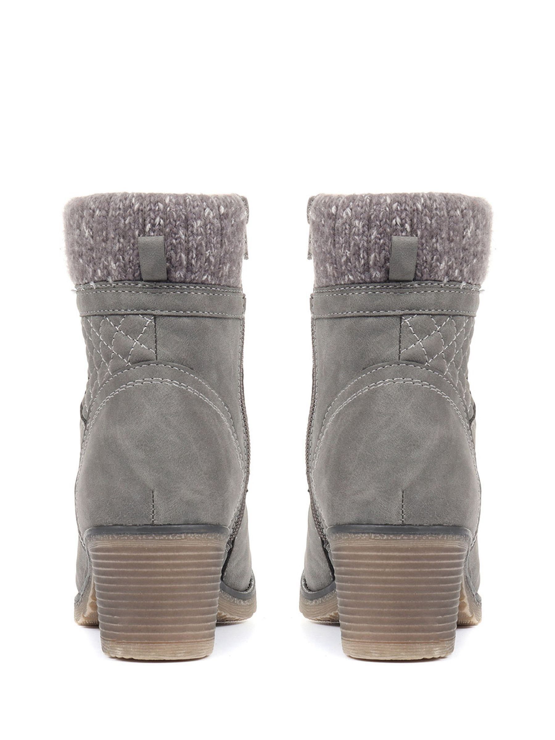 Buy Pavers Grey Pavers Lace-Up Ankle Black Boots from the Next UK ...